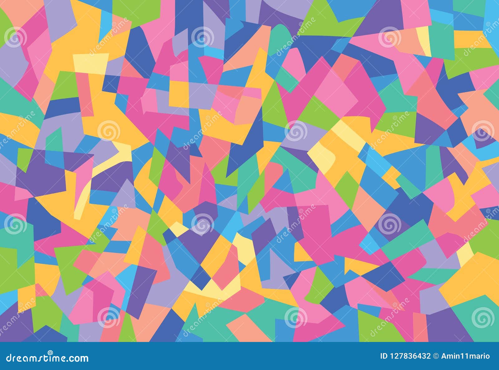 Abstract Vector Irregular Spectrum Background Color Stock Vector ...