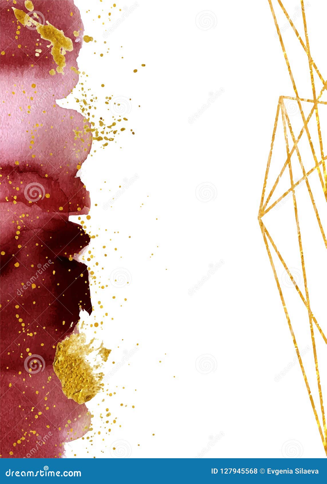 Maroon And Gold Background Vector Illustration | CartoonDealer.com ...