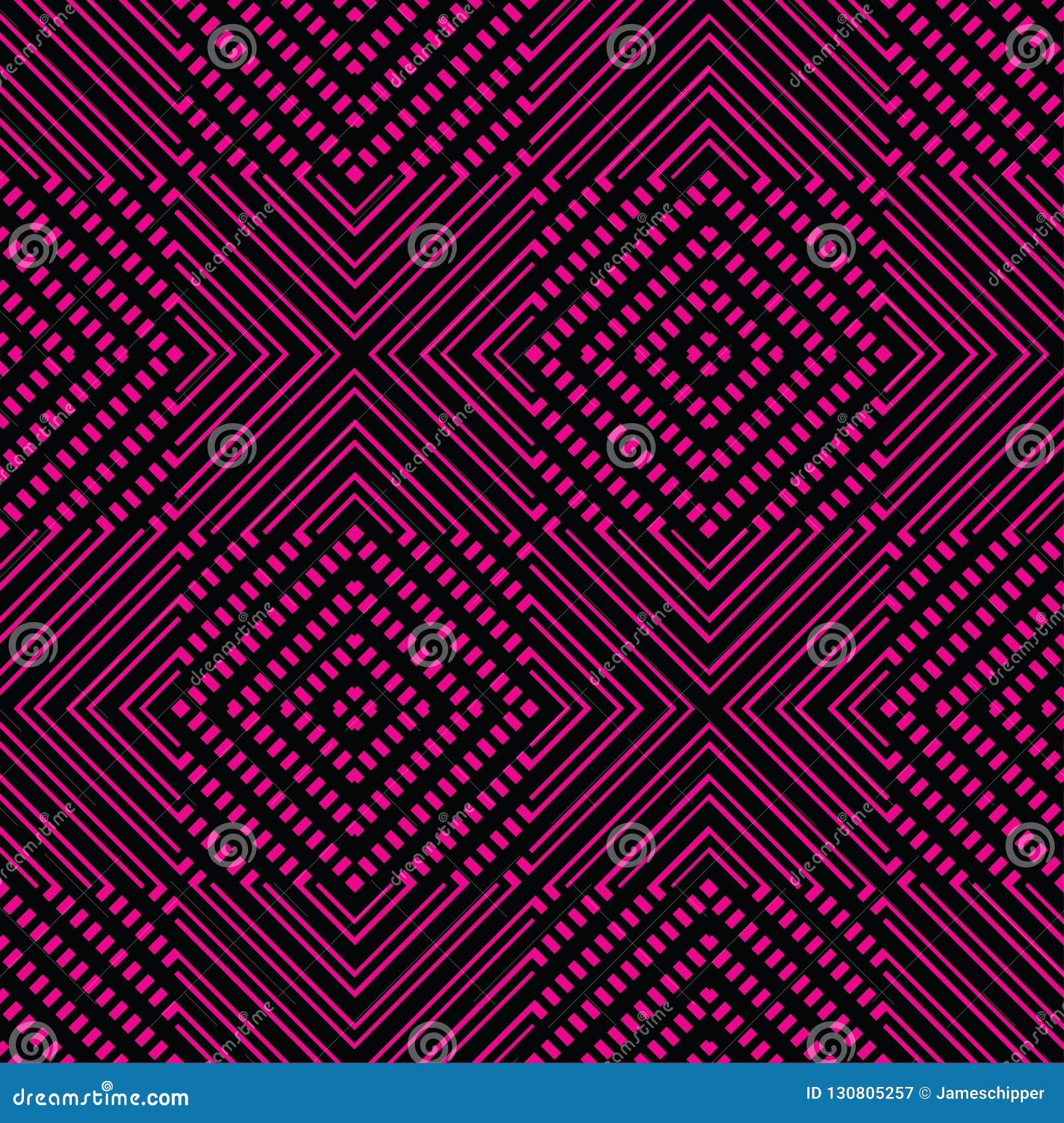 Square Line Pattern Background Stock Vector - Illustration of graphic ...