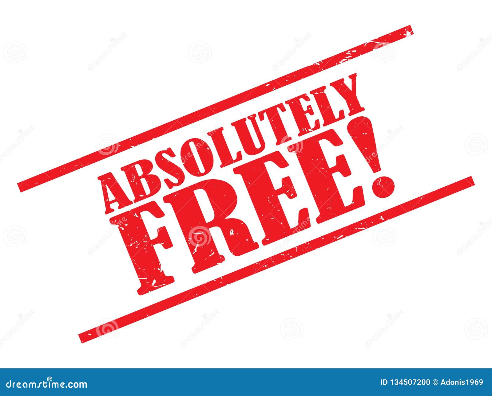 Absolutely Free Illustration Stock Illustration - Illustration of text ...