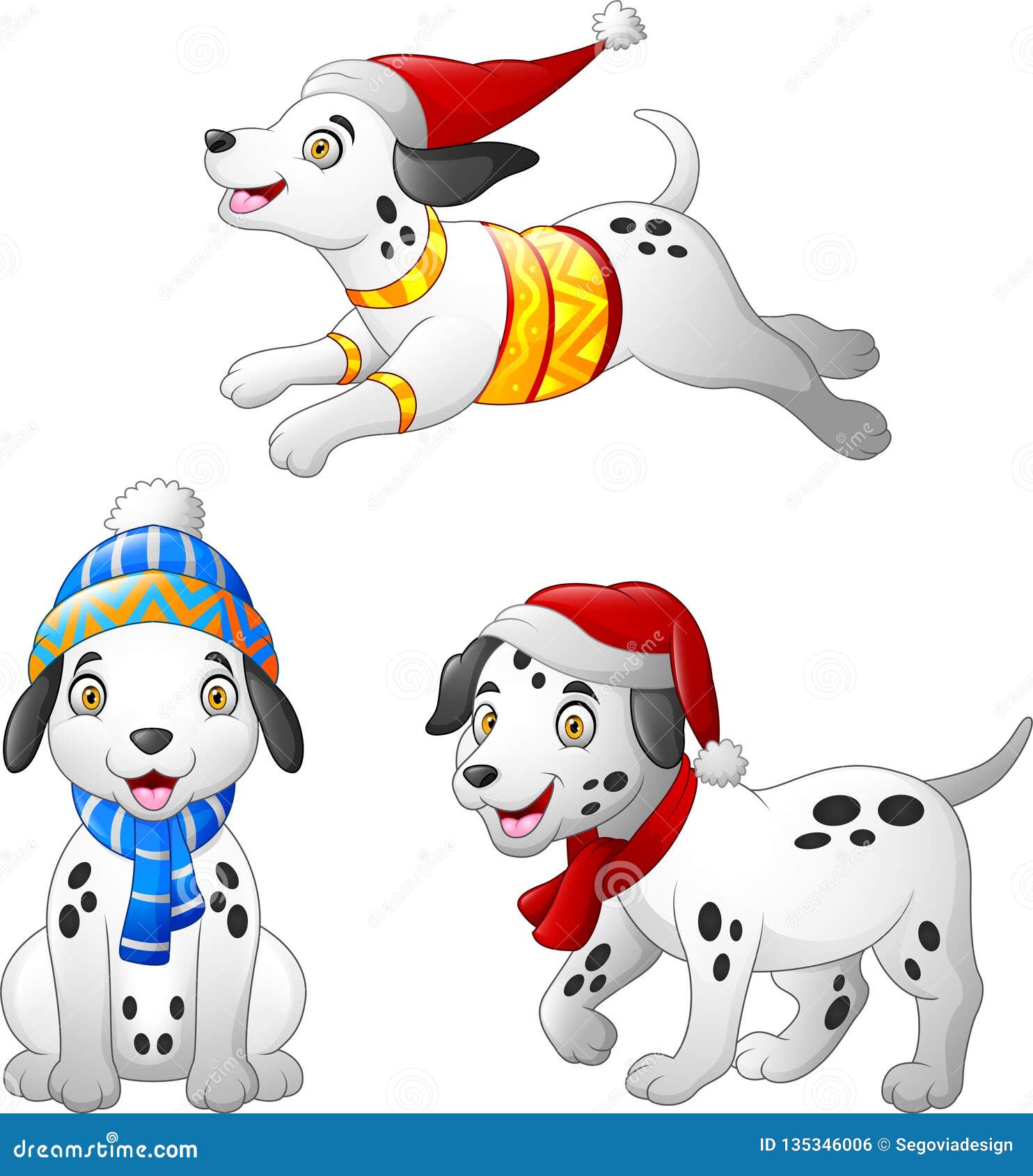 Cartoon Dalmatian Silly | CartoonDealer.com #135381113