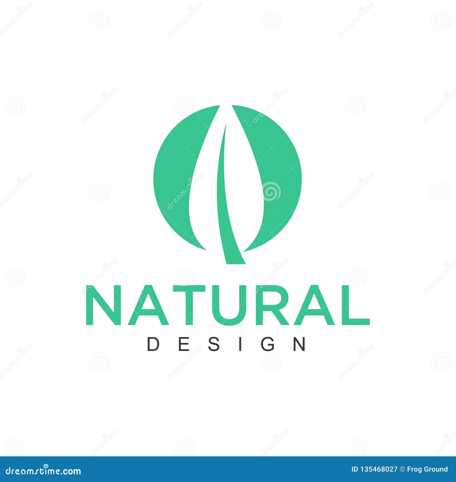 Organic Life Logo, Graceful Monogram Design Template, Natural Line Art ...