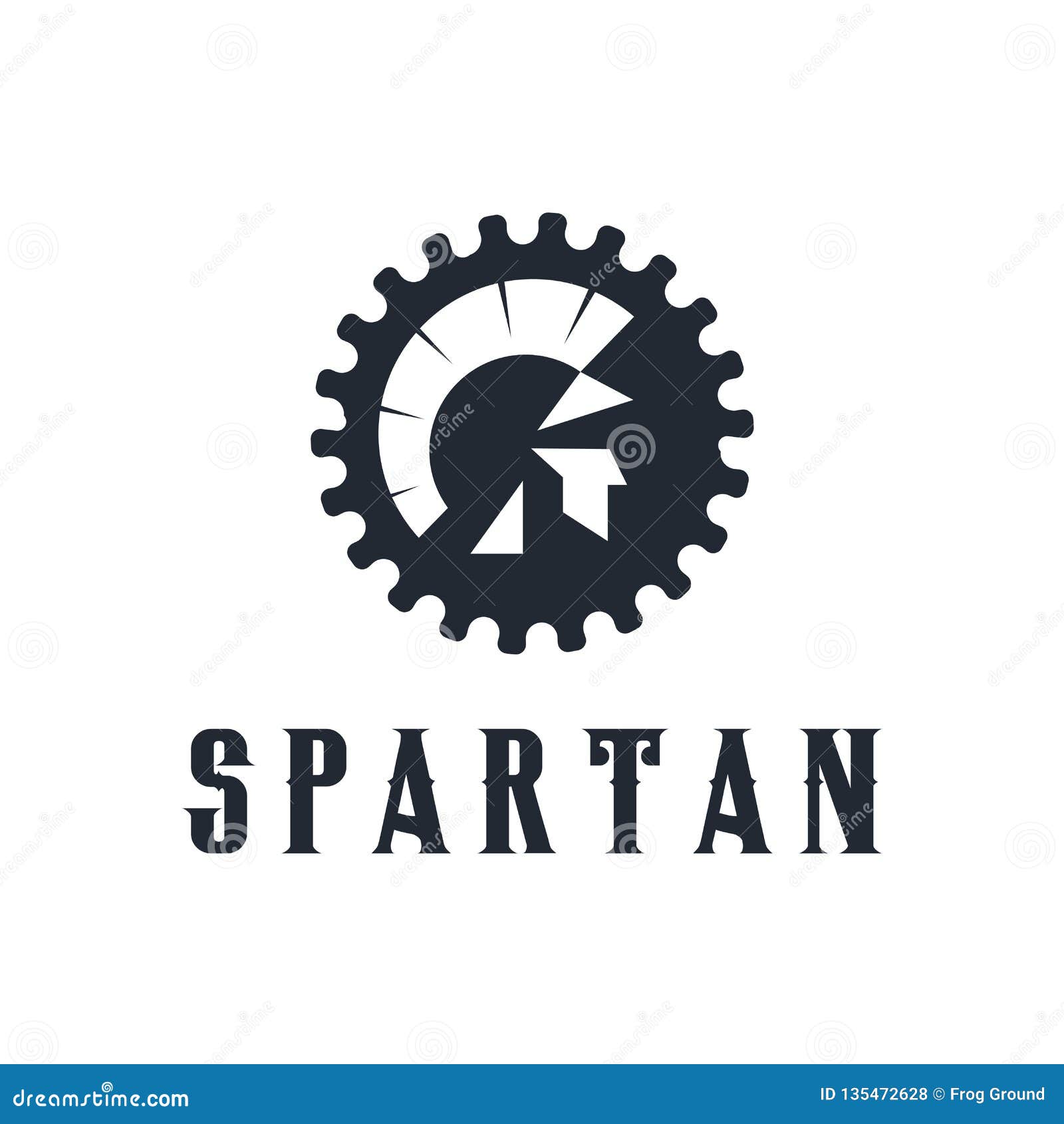 Sparta Symbol for Logo Design Inspiration Stock Illustration ...