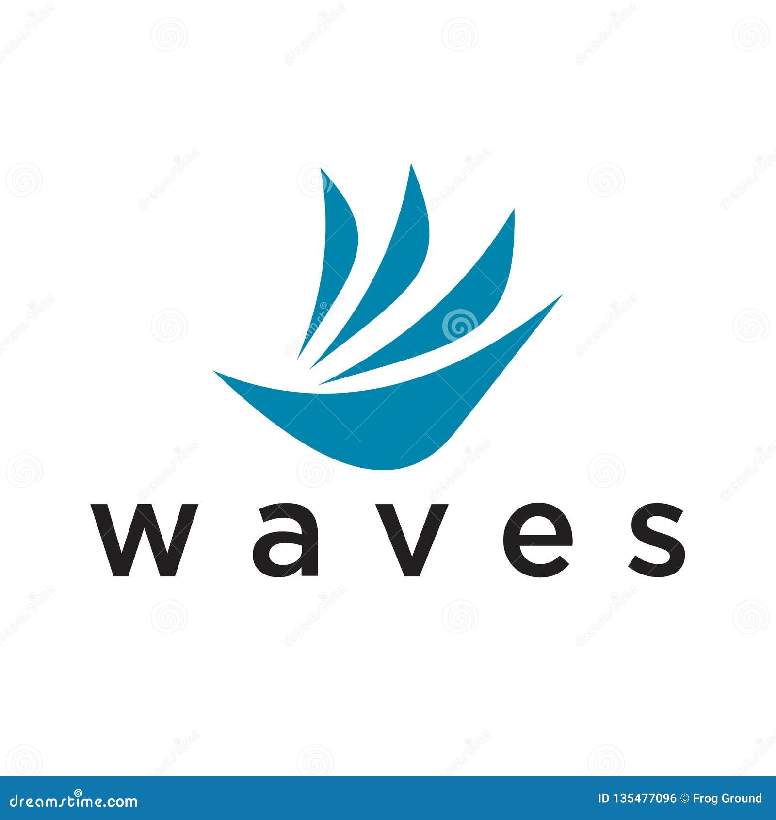 Ocean Flow Cartoon Vector | CartoonDealer.com #4164175