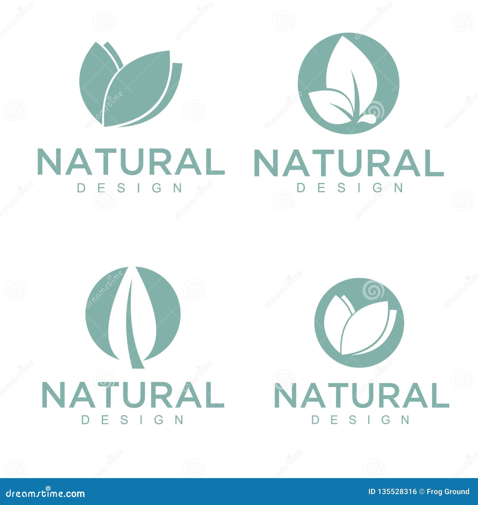 Organic Life Logo, Graceful Monogram Design Template, Natural Line Art ...