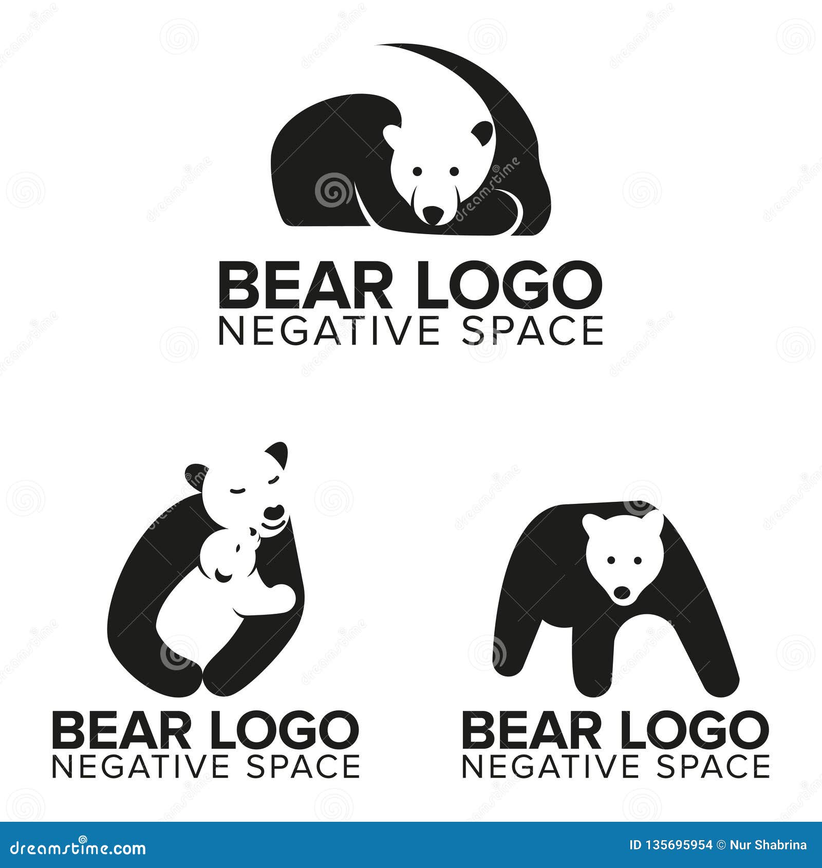 Negative Space Cardinal Bird Logo Vector Illustration | CartoonDealer ...