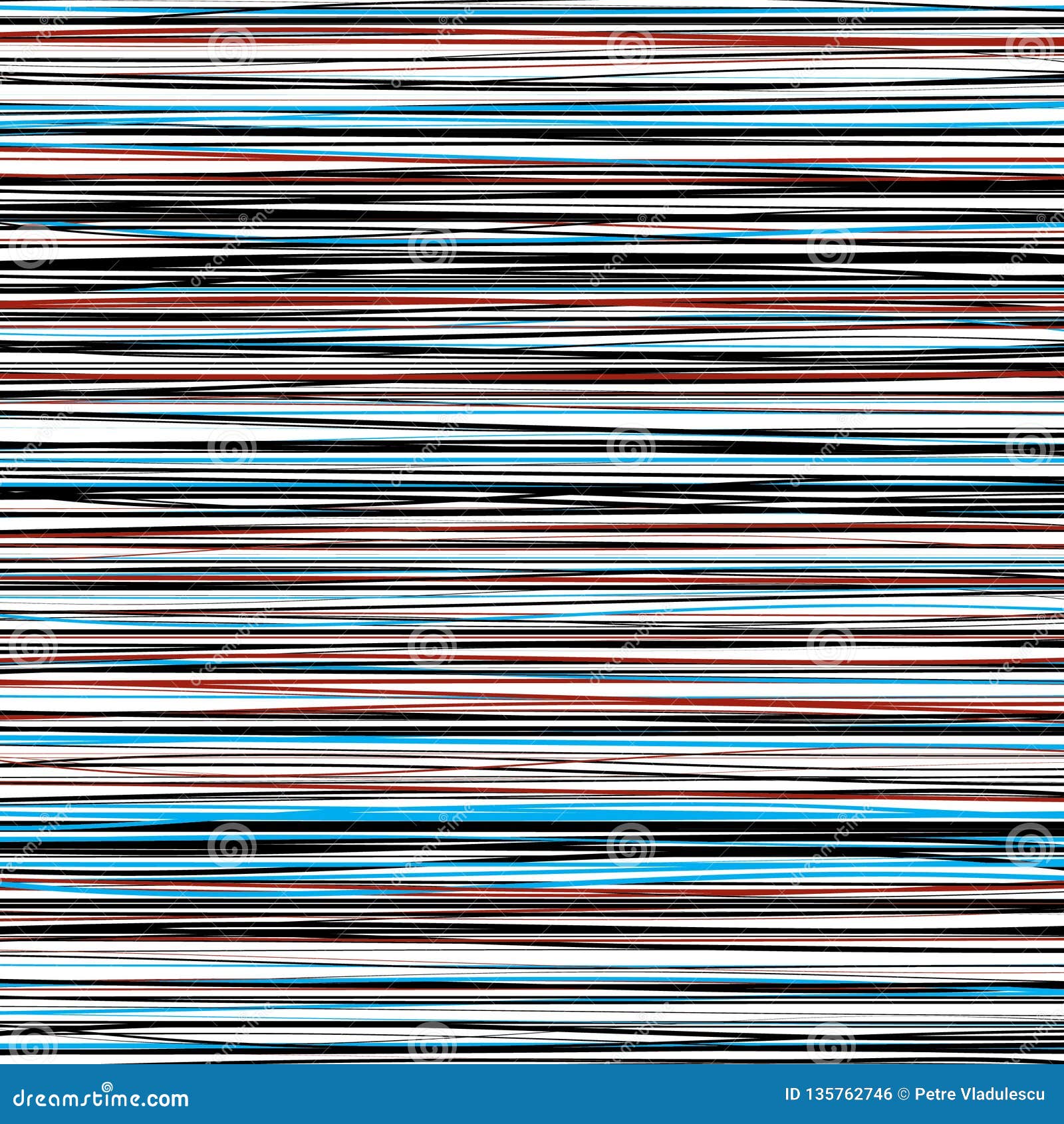 Horizontal colored stripes stock vector. Illustration of decoration ...