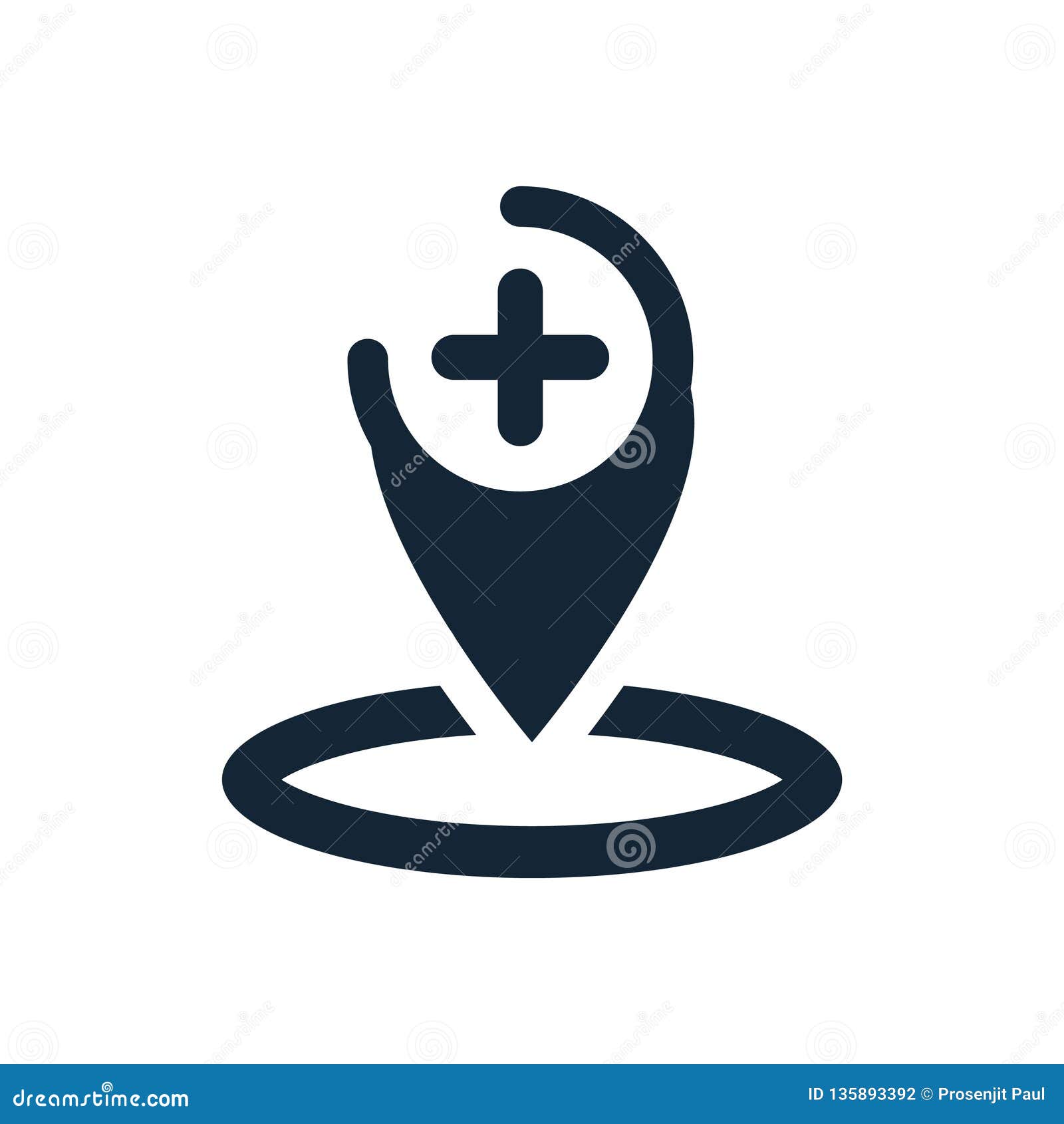 Medical, vision icon stock illustration. Illustration of medical ...