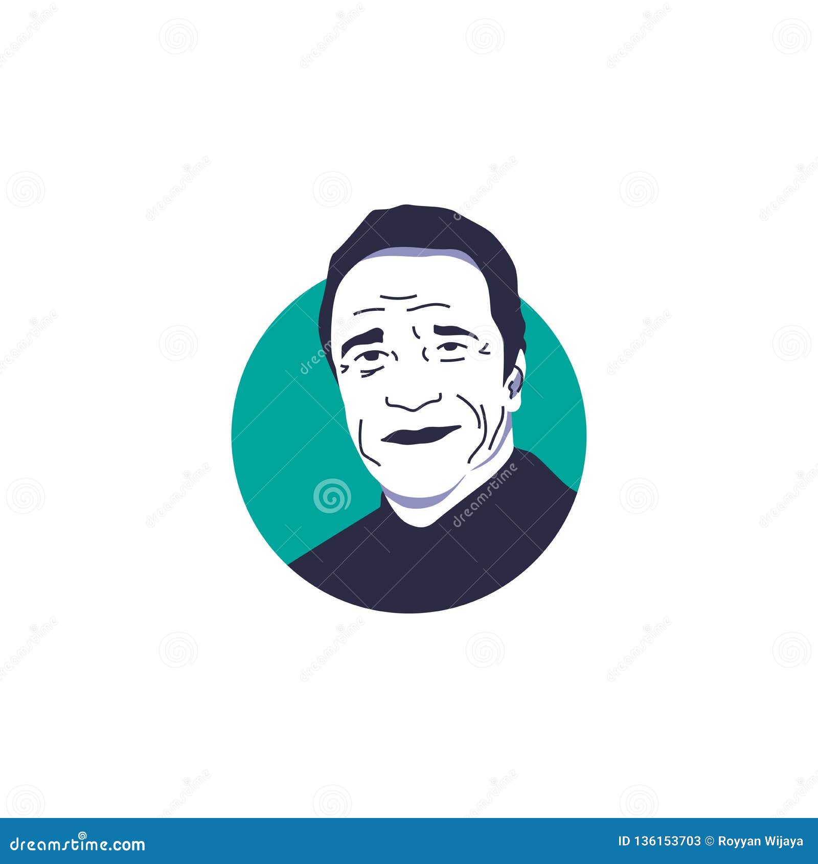 Arnold Schwarzenegger Vector Illustration | CartoonDealer.com #48038064