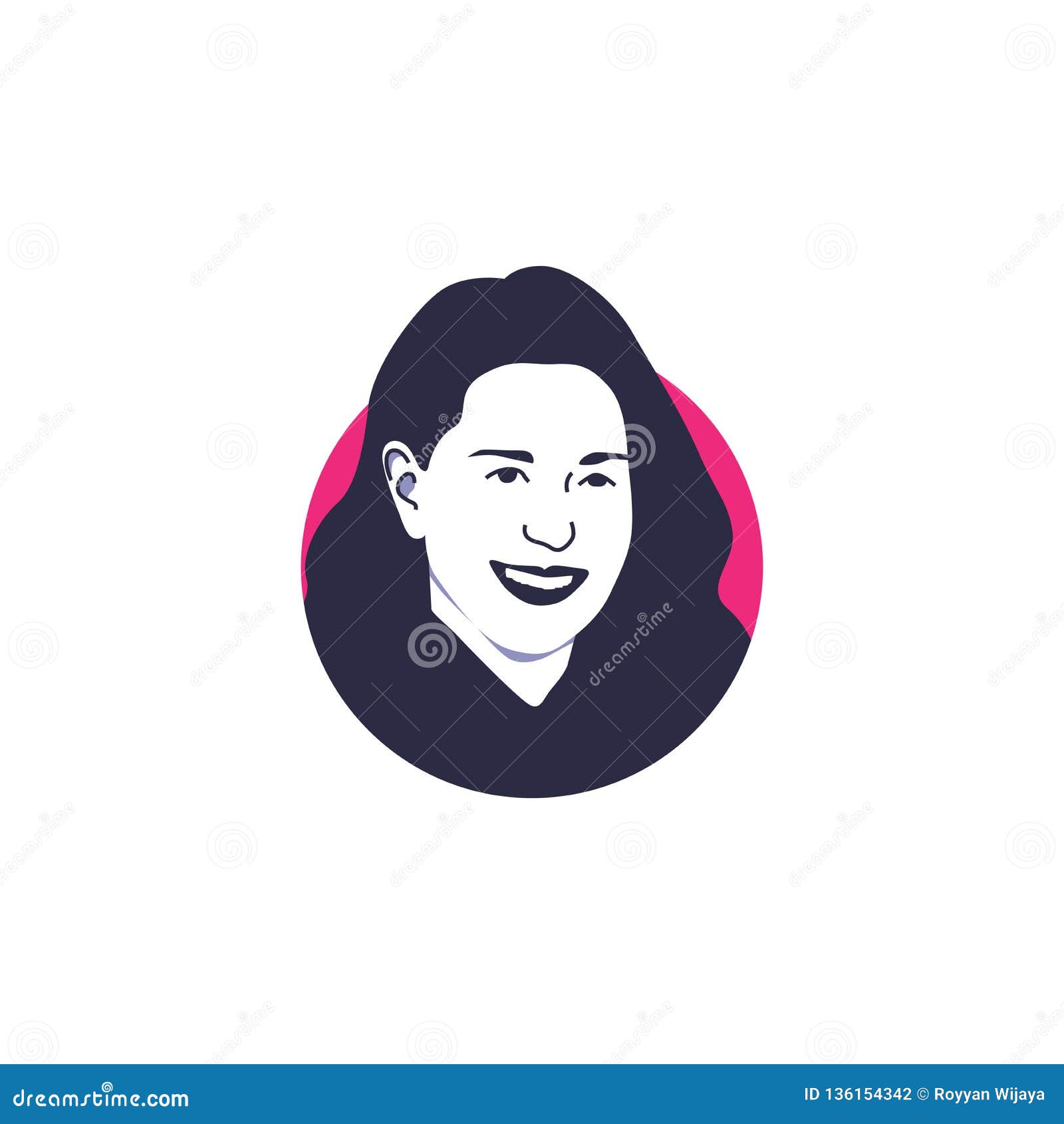 Kate Middleton Pretty Face Vector Illustration Isolated Simple Art ...