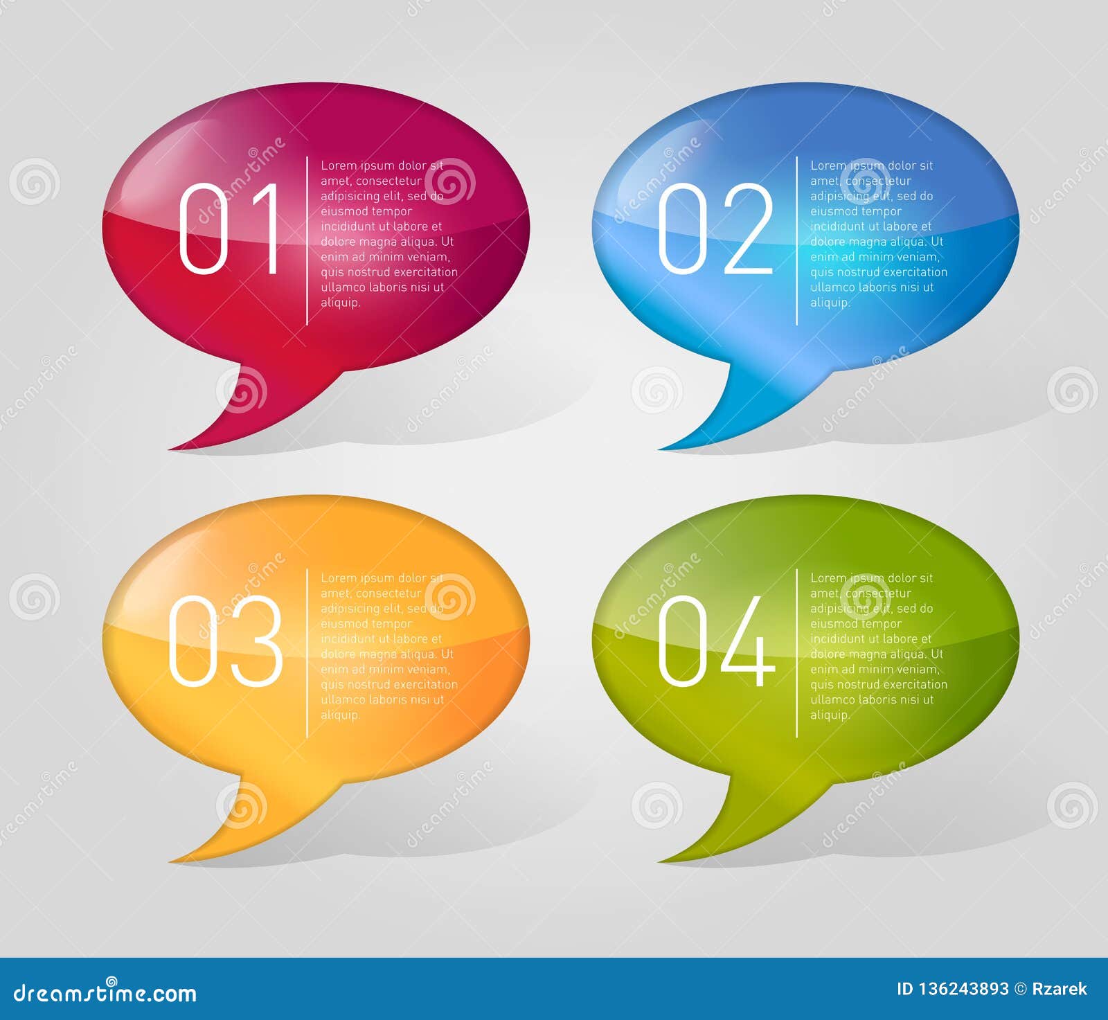 Vector Progress Glossy Bubbles Design Elements - Illustration Stock ...