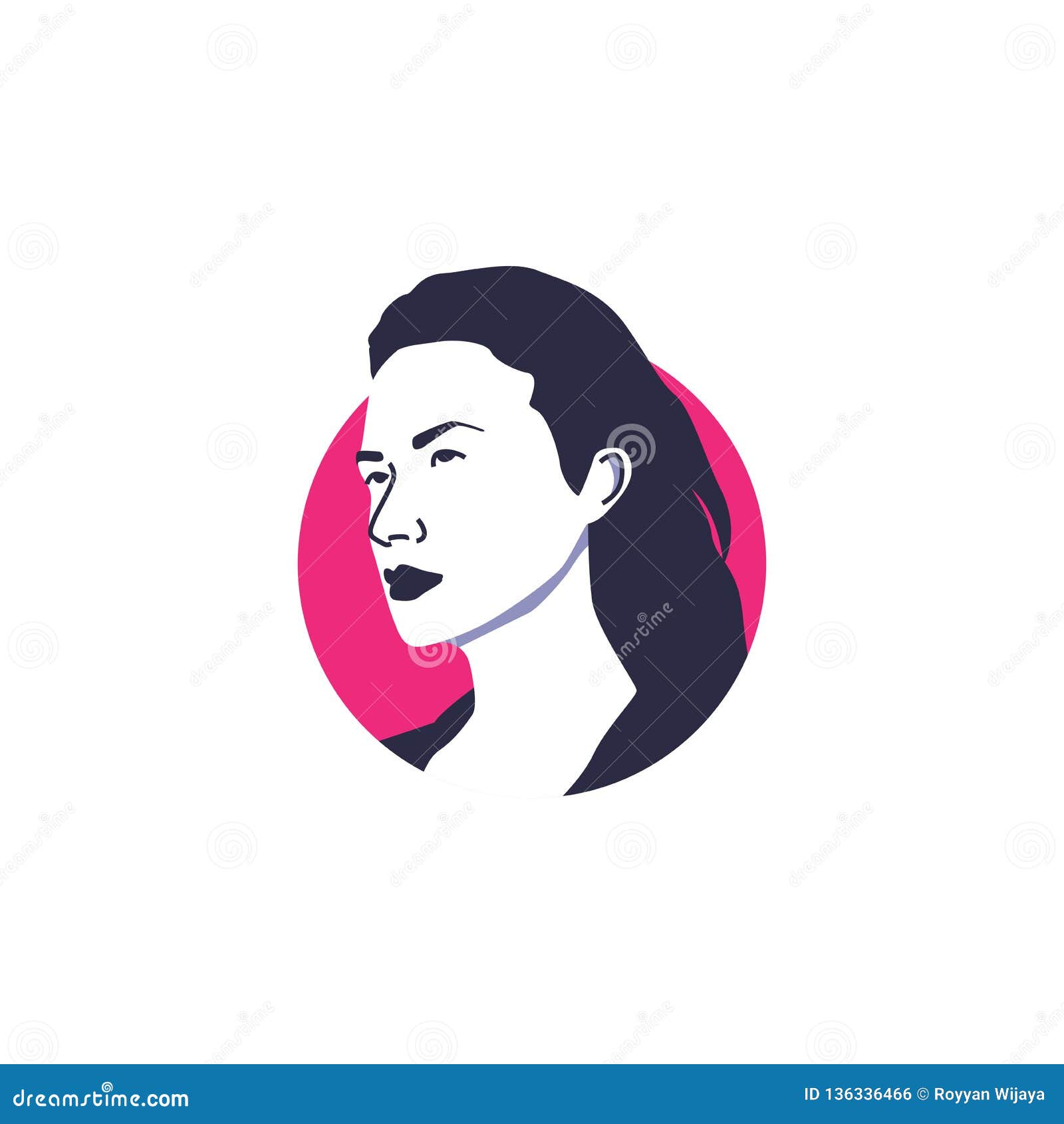 Demi Lovato Face Vector Illustration Isolated Editorial Photo ...
