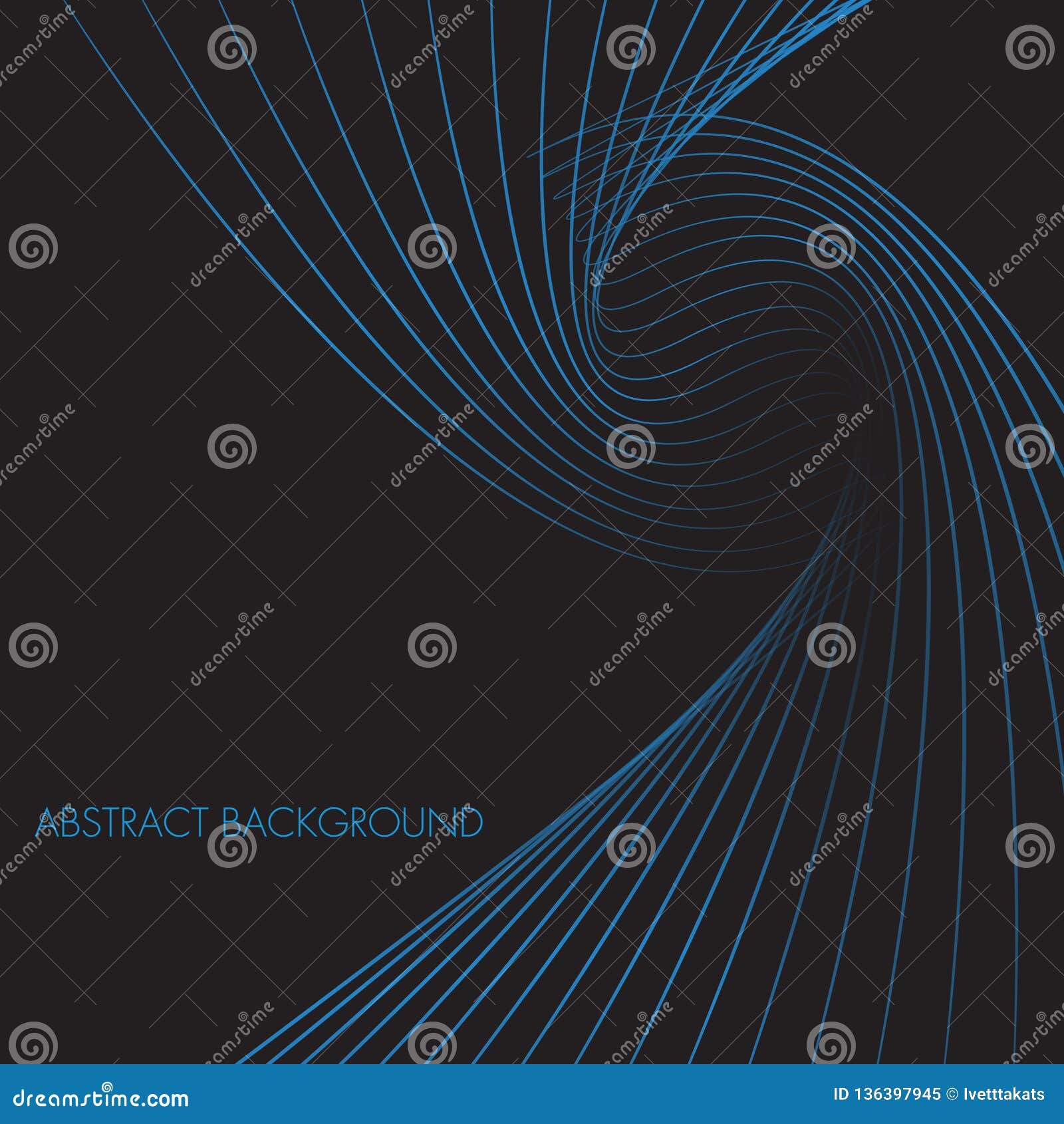 Abstract Background Blue String Art Stock Vector - Illustration of blue ...