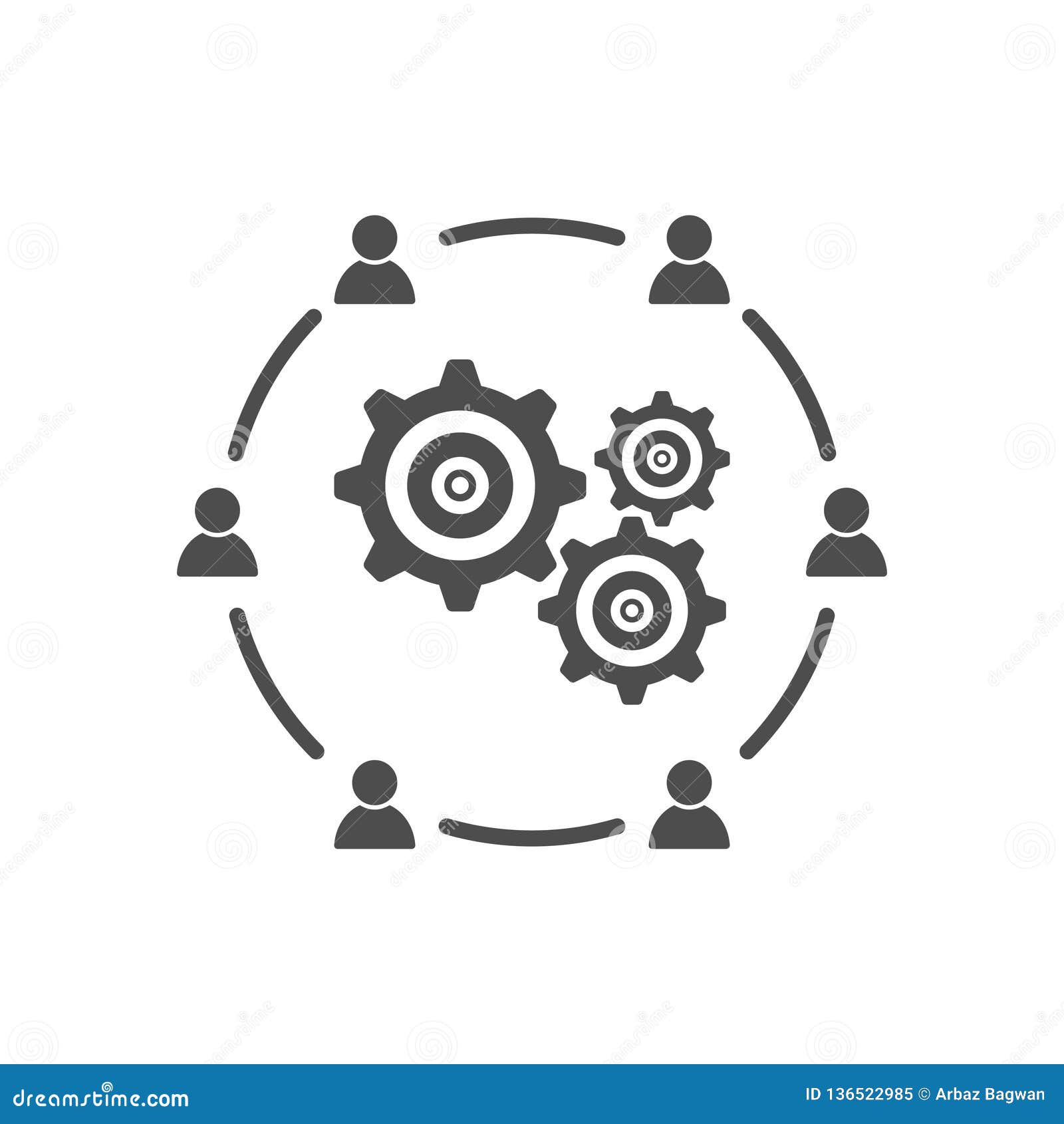 Business Meeting Interaction Communication Development Icon Stock ...