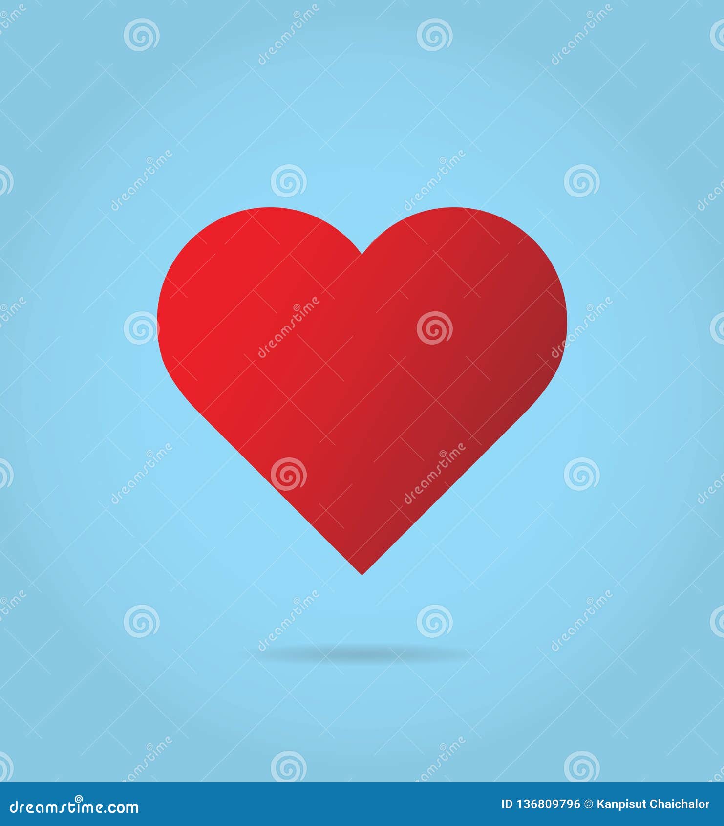 Vector Of Hart Icon On White Background | CartoonDealer.com #80558749