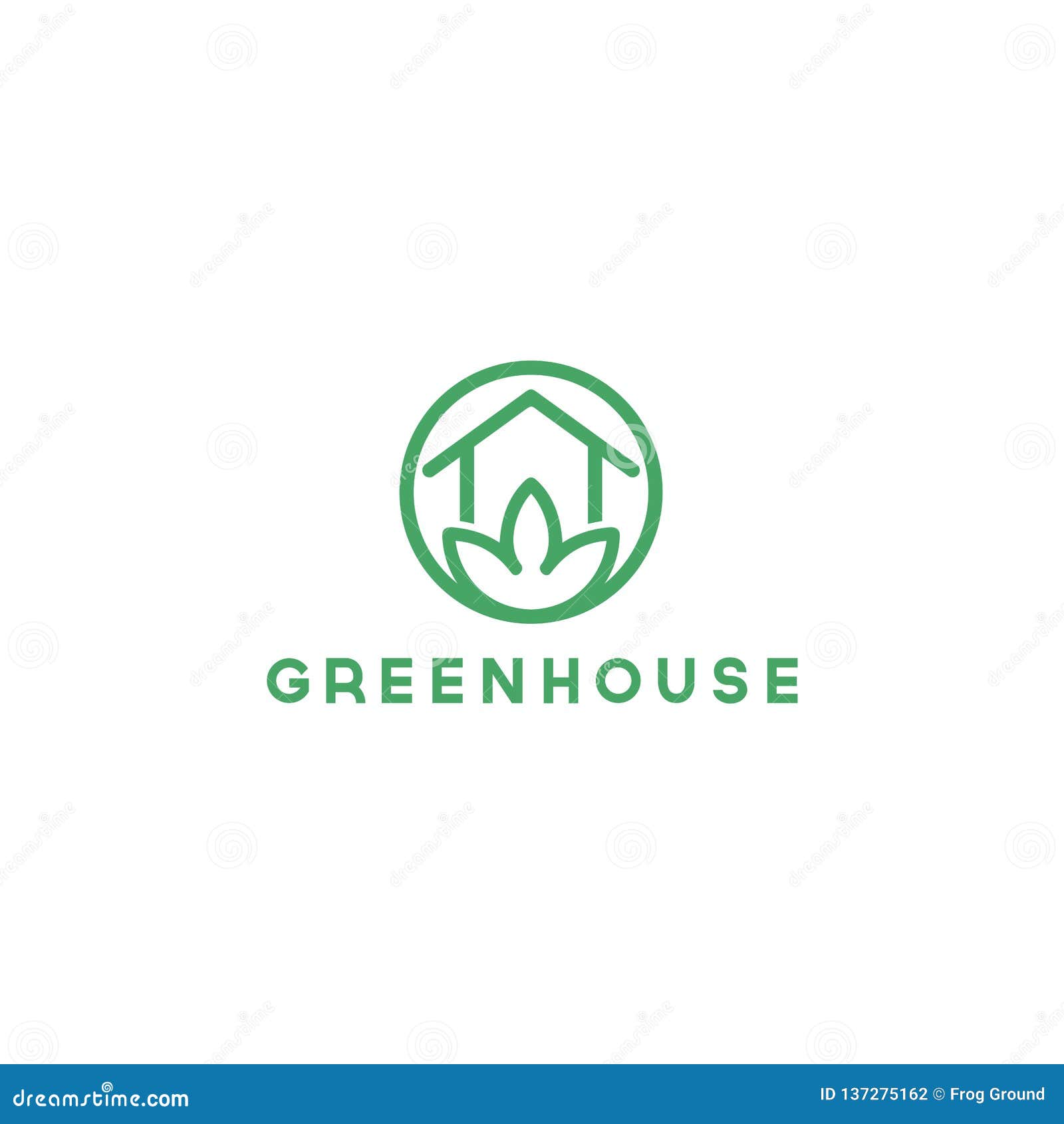 Organic Life Logo, Graceful Monogram Design Template, Natural Line Art ...