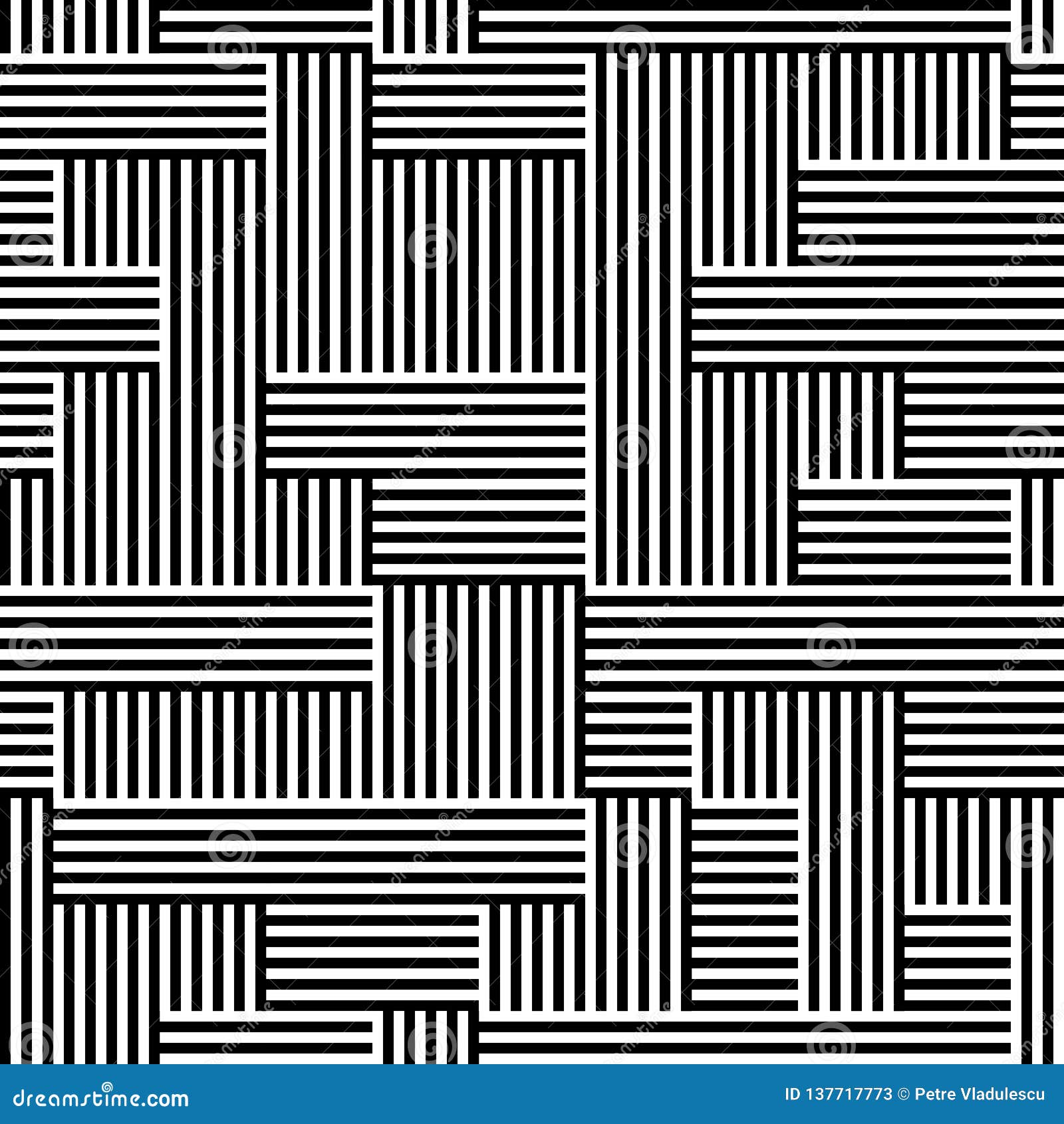 Seamless Pattern of Broken Lines Stock Vector - Illustration of ...