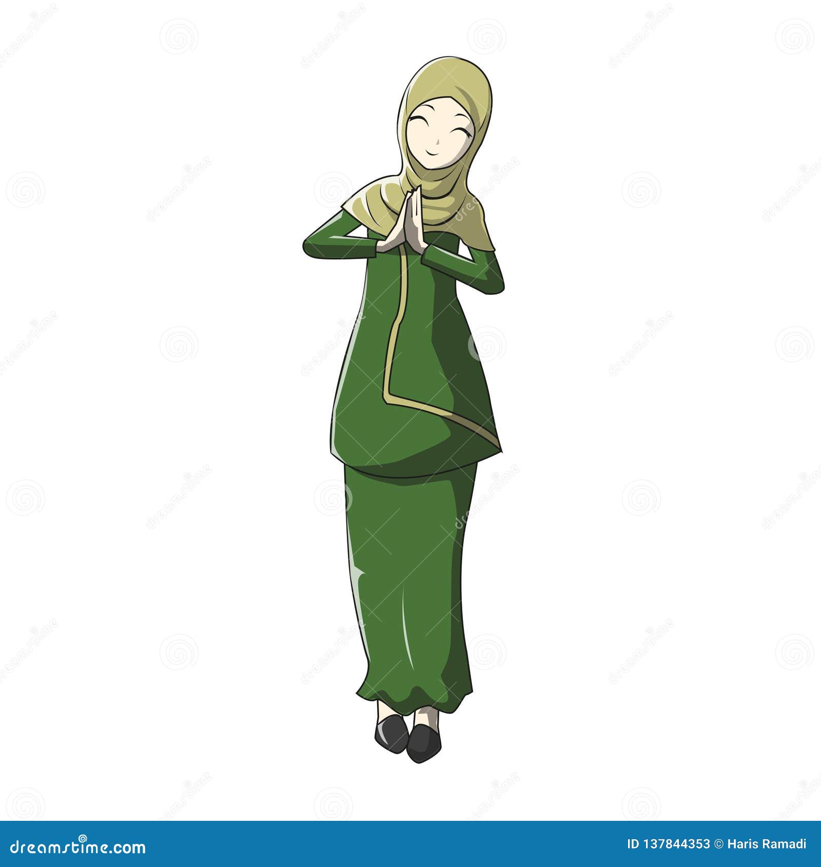 Muslimah Cartoons, Illustrations & Vector Stock Images - 1988 Pictures ...
