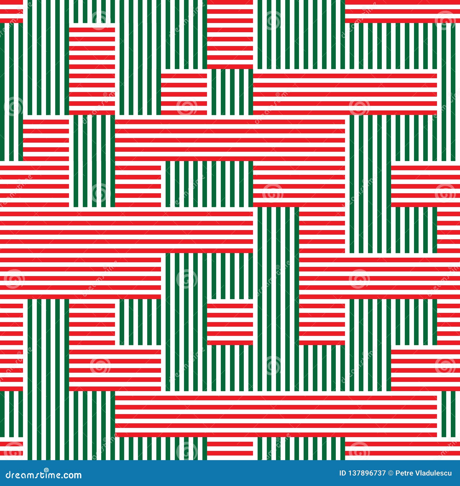 Seamless Pattern of Broken Colored Lines Stock Vector - Illustration of ...