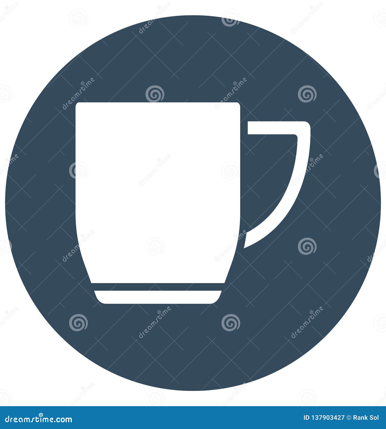 Tea Mug Isolated Vector Icon that Can Be Easily Modified or Edit Stock ...