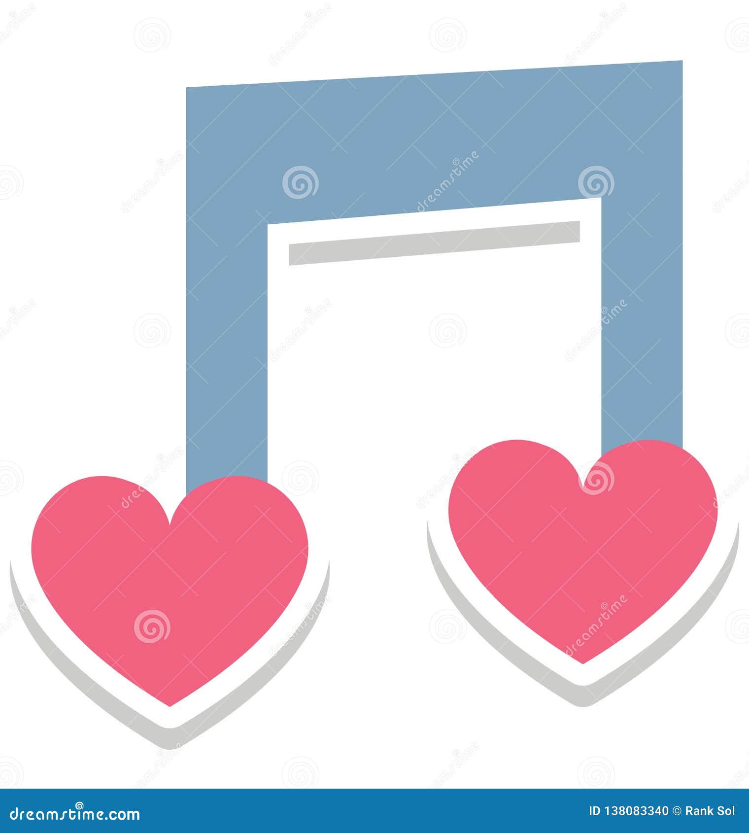 Heart, Love Song Heart Isolated Vector Icon that Can Be Easily Modified ...