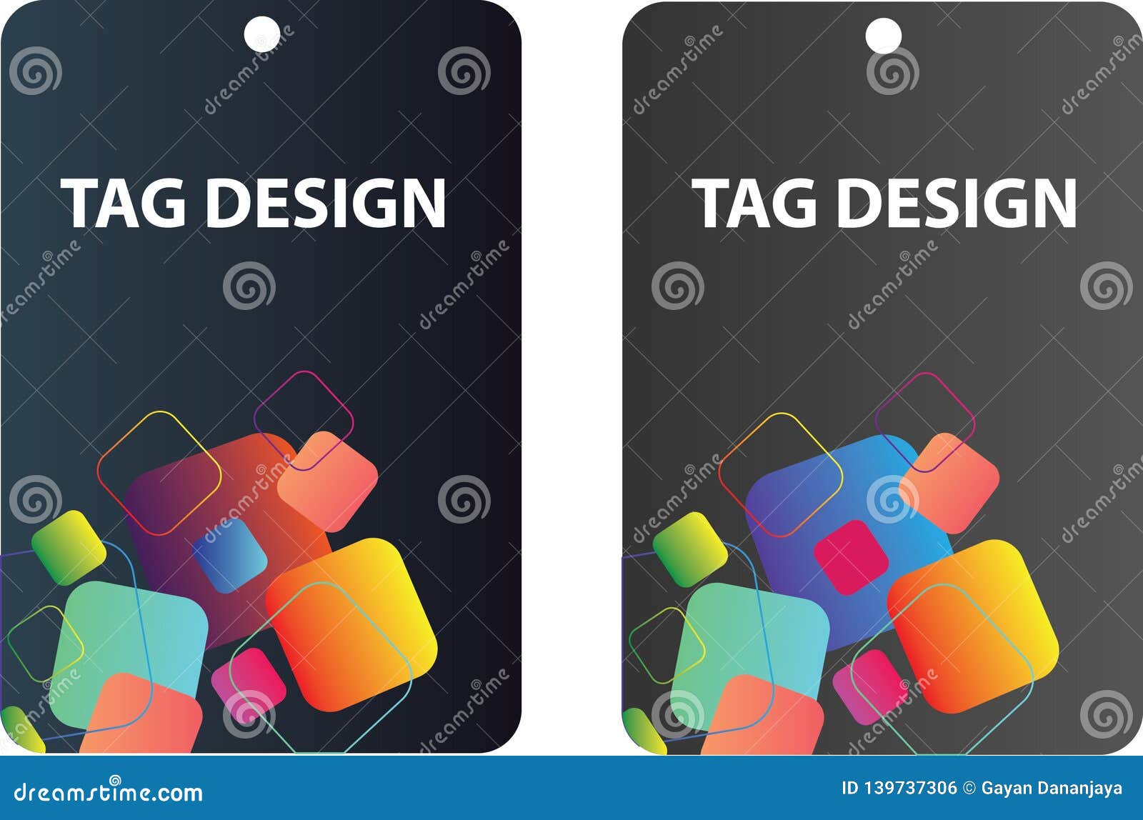 Abstract Business Tag Design -abstract Stock Vector - Illustration of ...