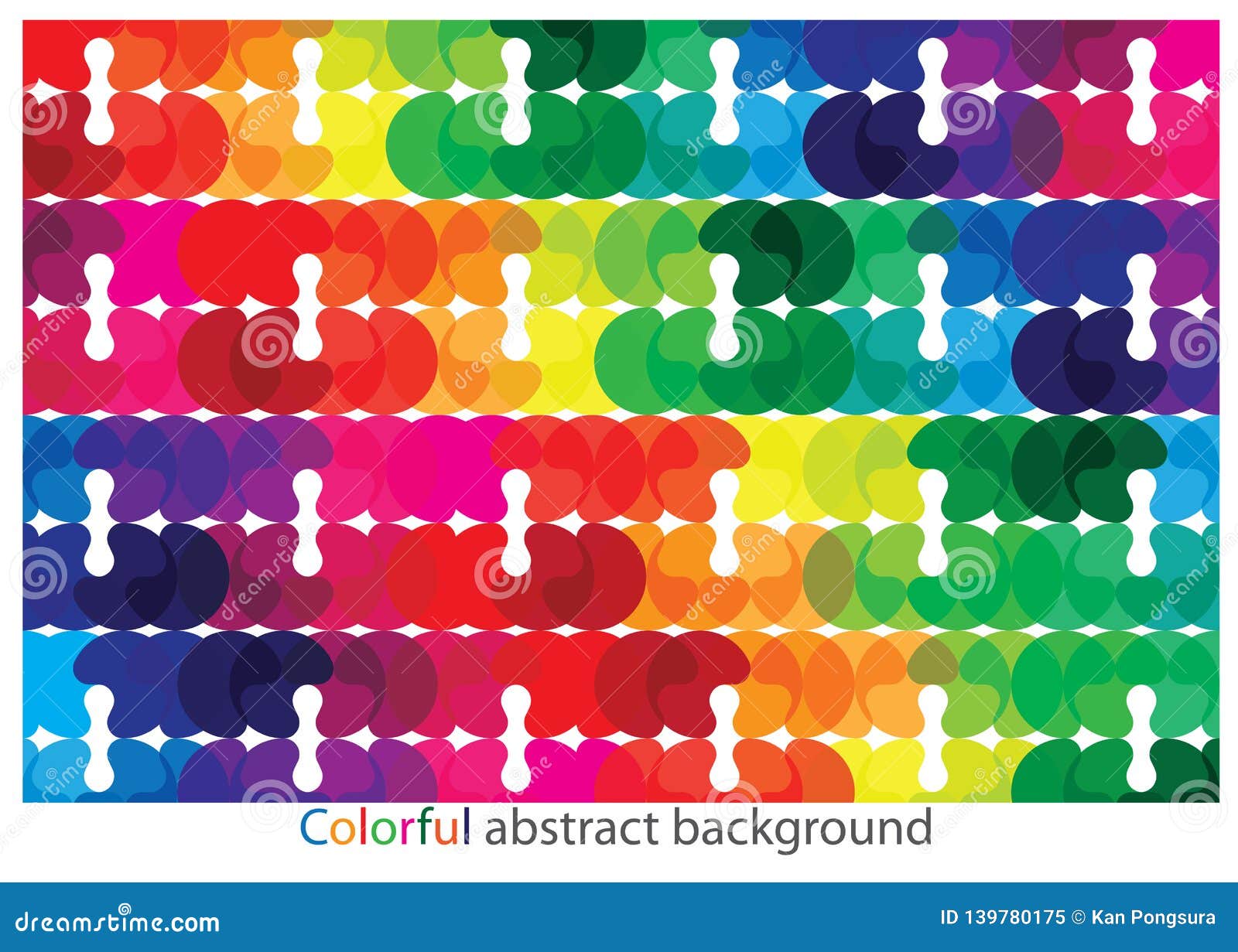 Color Shape Abstract Background Template Design Stock Vector ...