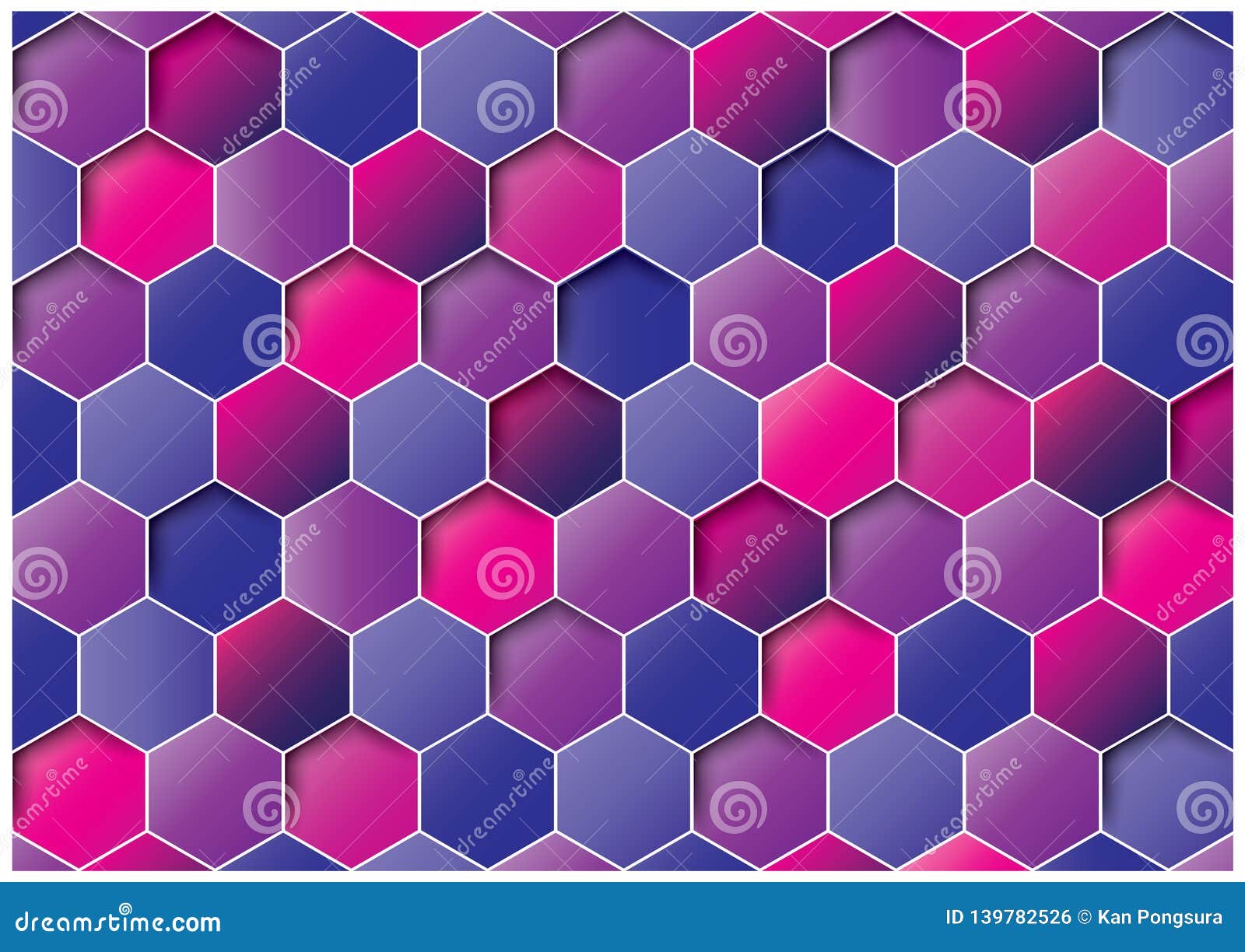 Magenta Shape Pattern Abstract Background Stock Vector - Illustration ...