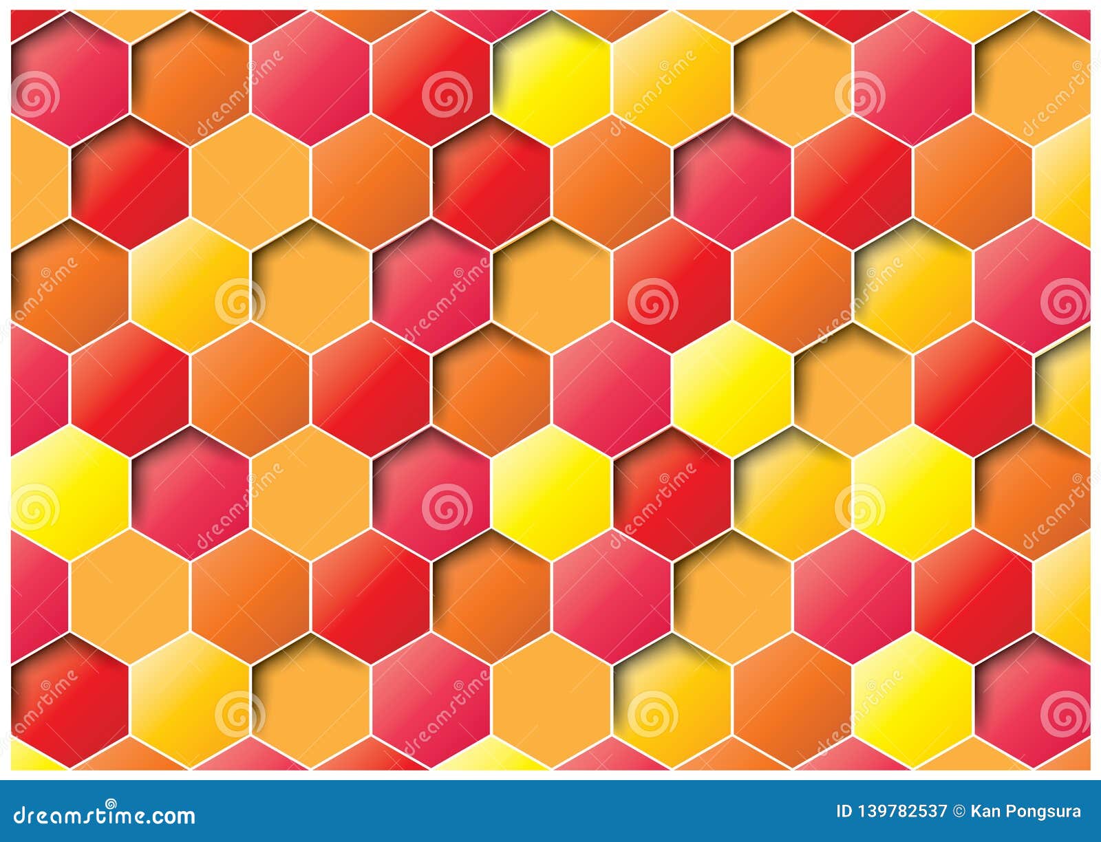 Yellow Shape Pattern Abstract Background Stock Vector - Illustration of ...