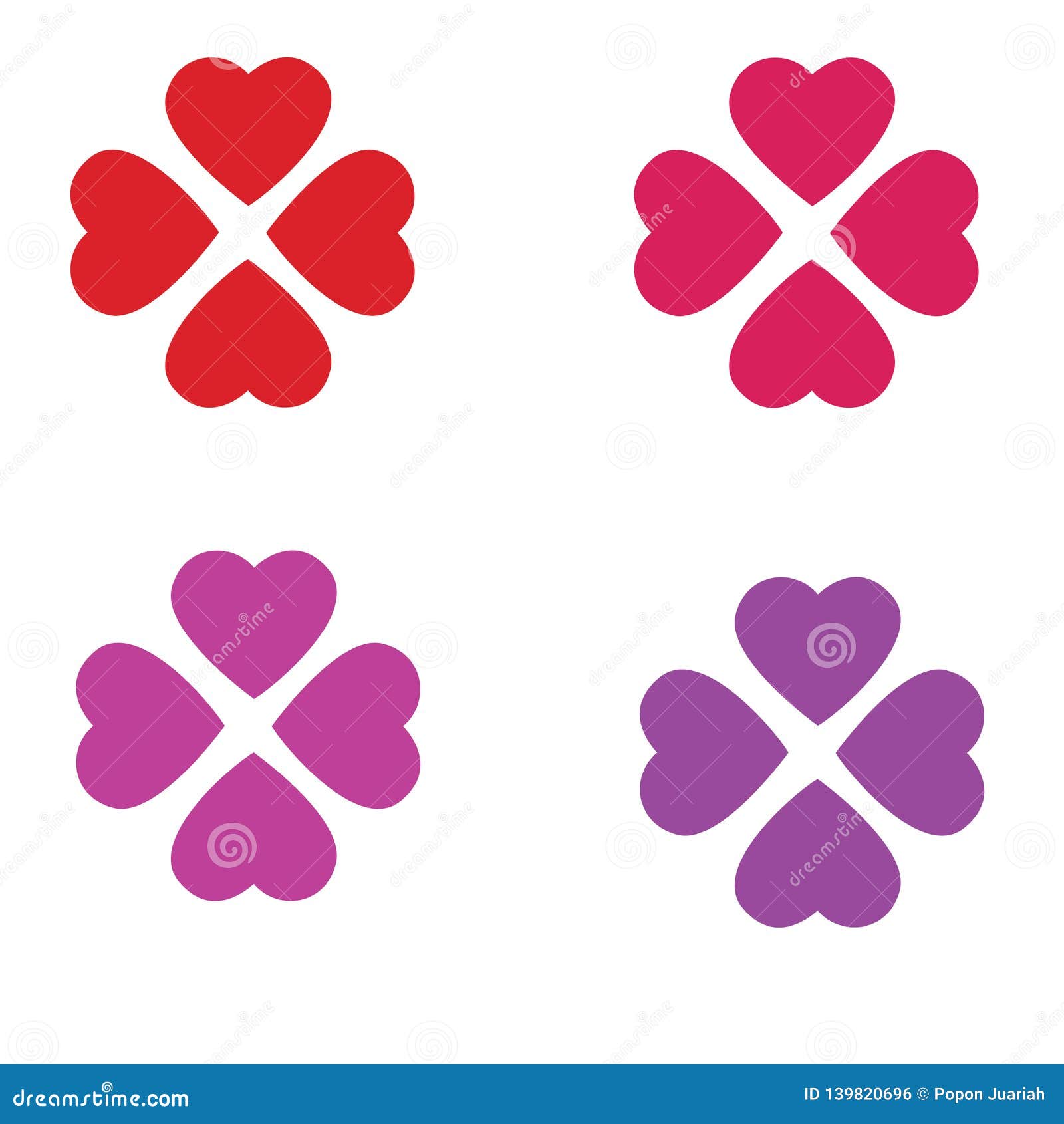 Love Heart Flower Design Art Stock Vector - Illustration of geek, funny ...