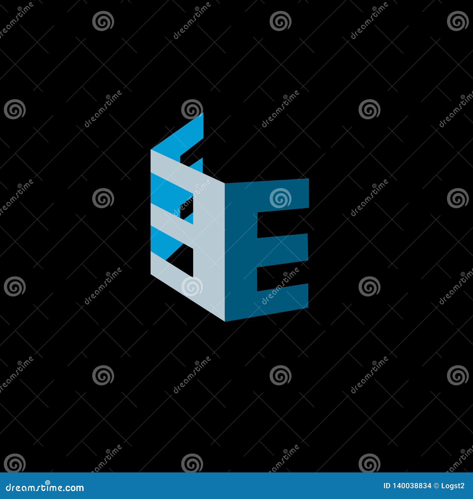 Construction Vector Logo. E Letter Logo Stock Vector - Illustration of ...