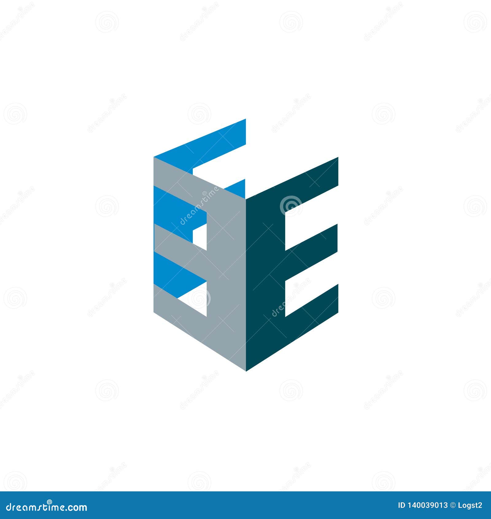 Construction Vector Logo. E Letter Logo Stock Vector - Illustration of ...