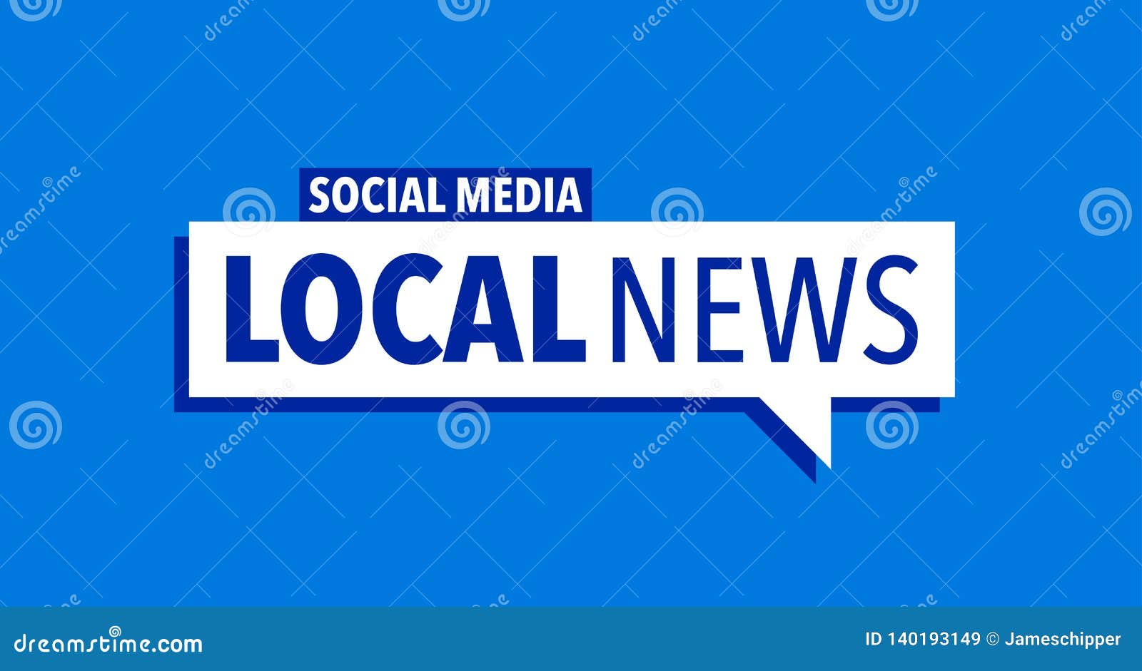 Local news icon stock vector. Illustration of icon, media - 140193149