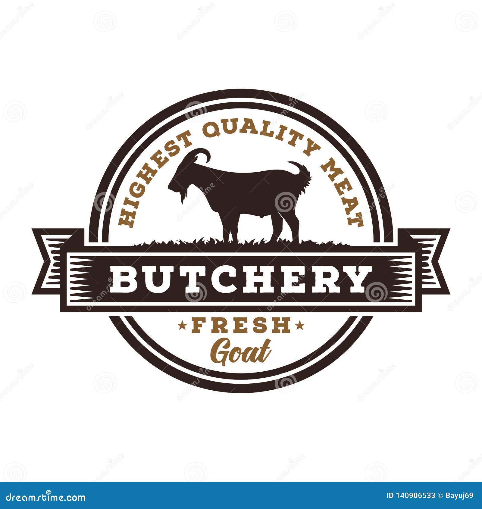 Goat Meat Chart. Butchery Poster With Goat Meat Cuts And Paper Craft ...