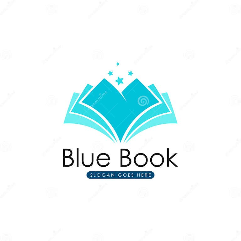 Book Logo Template. Book Logo Vector Stock Illustration - Illustration ...
