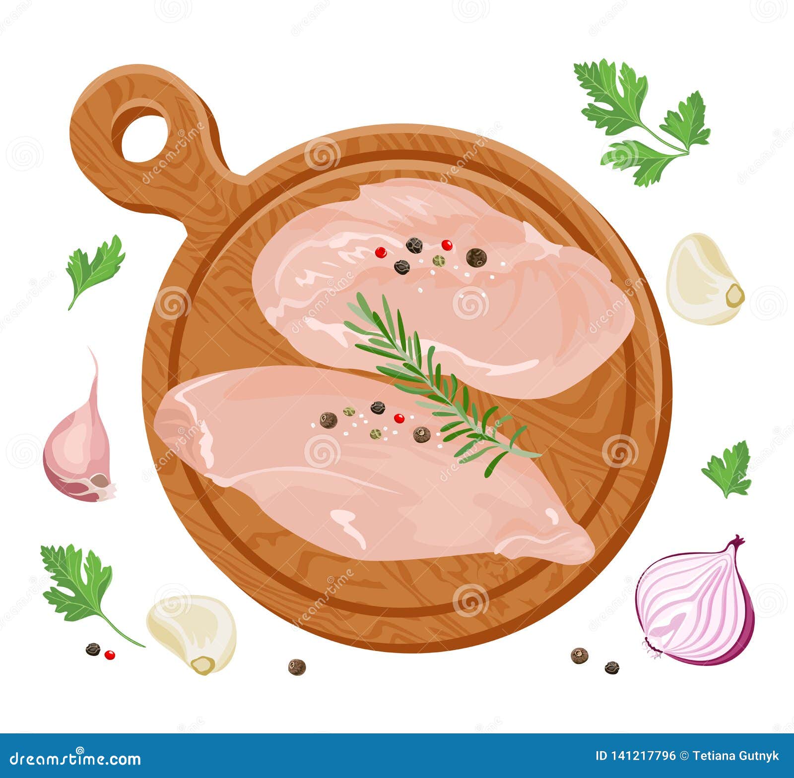 Chicken Fillet Royalty-Free Cartoon | CartoonDealer.com #74501450