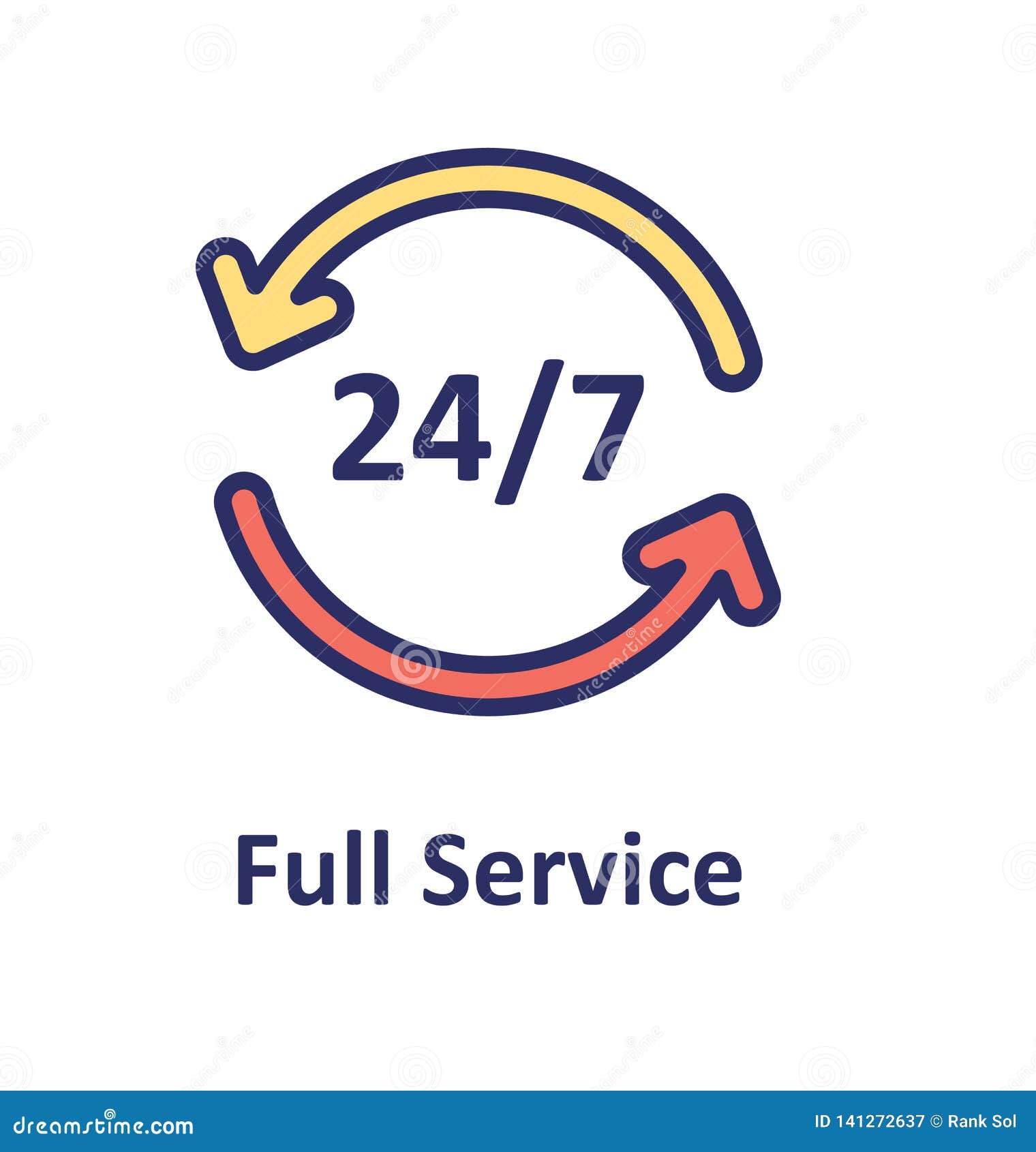 Customer Service Isolated Vector Icon Which Can Easily Modify or Edit ...