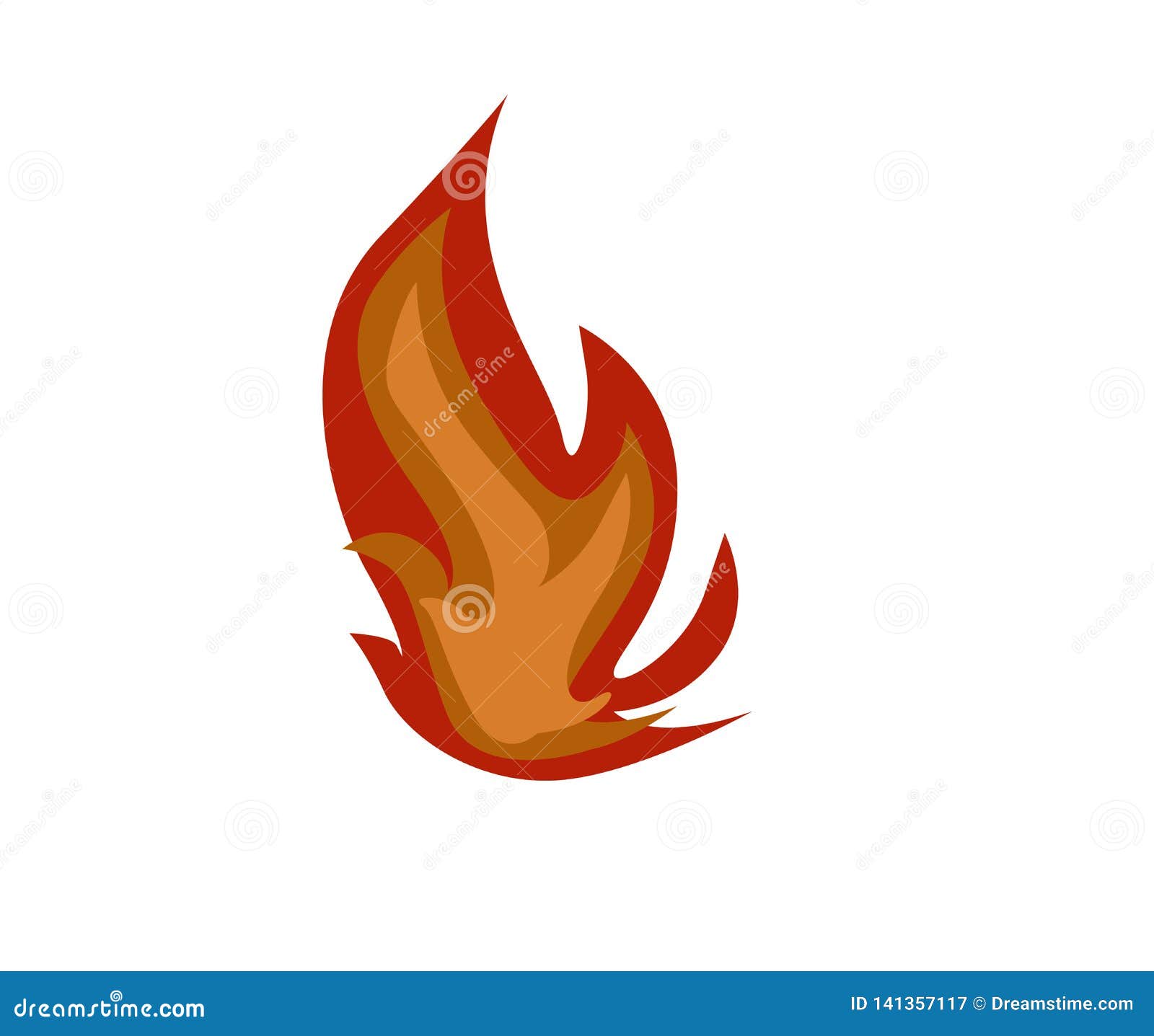 Fire ball on vector stock image. Image of fire, cool - 141357117