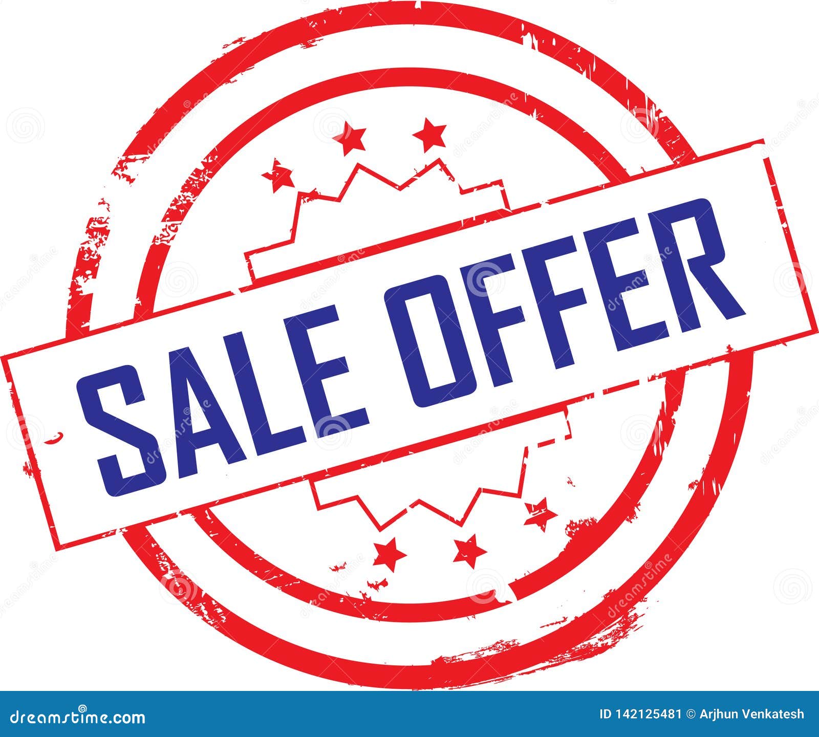 Special Offers Round Shape Colorful Design Banner Stock Illustration ...