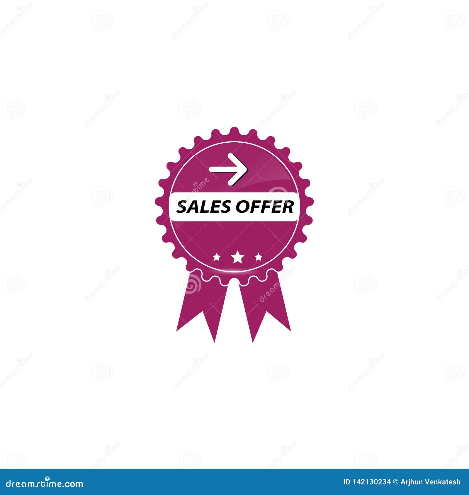 Special Offers Round Shape Colorful Design Banner Stock Illustration ...