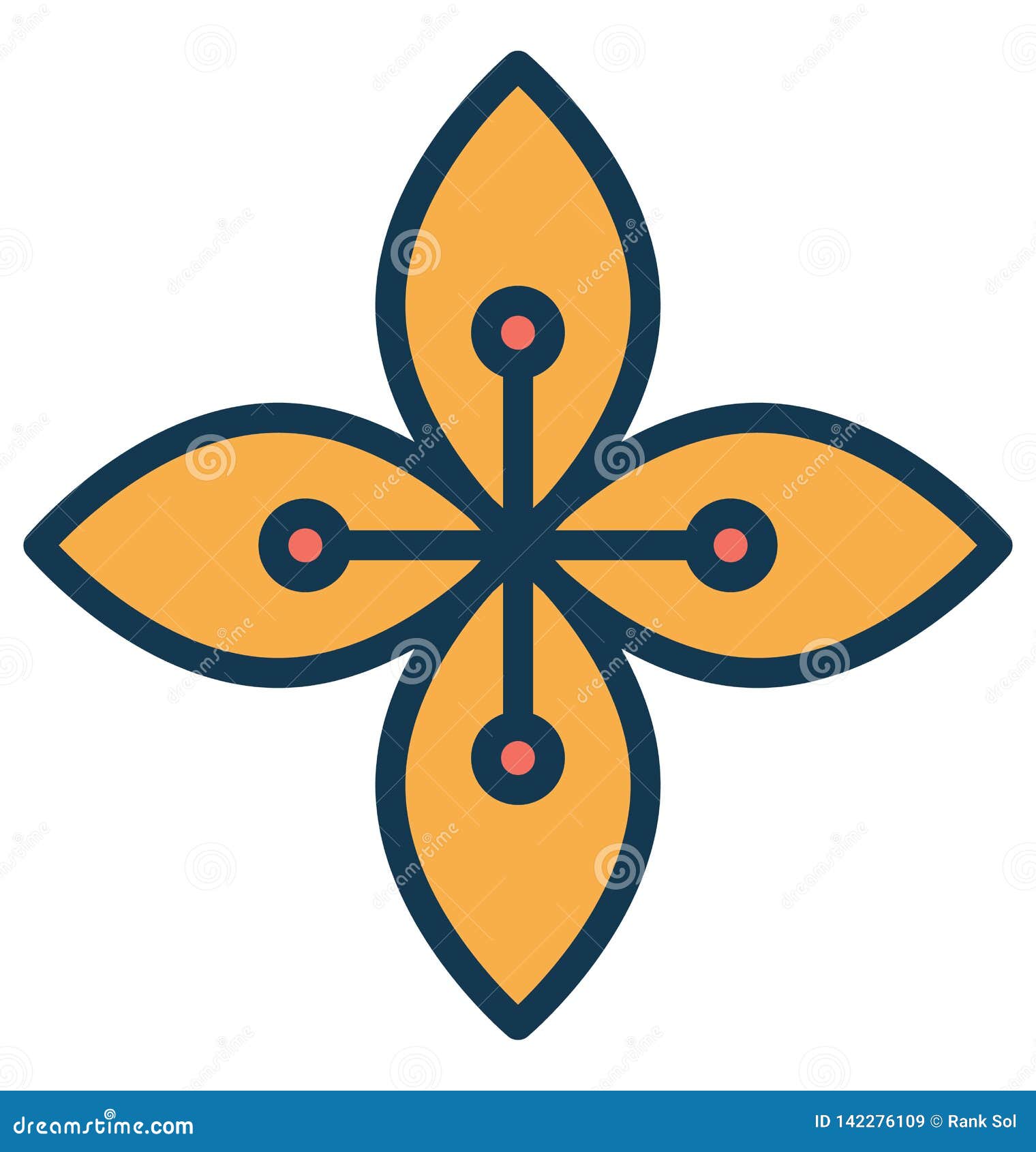 Bloom Vector Icon Which Can Easily Modified or Edit Stock Vector ...