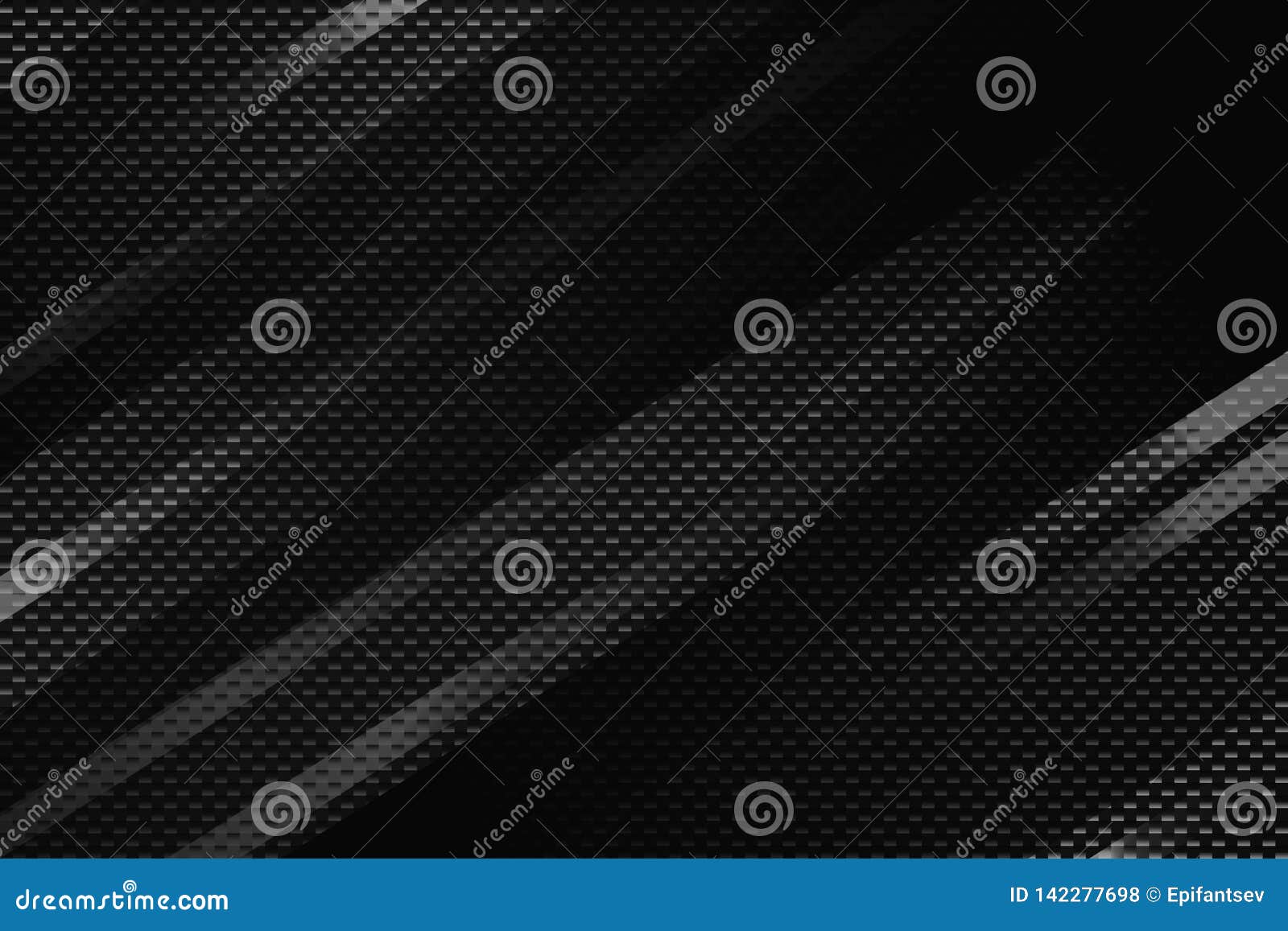 Abstract Black Geometric Background with Stripes. Modern Carbon Fiber ...