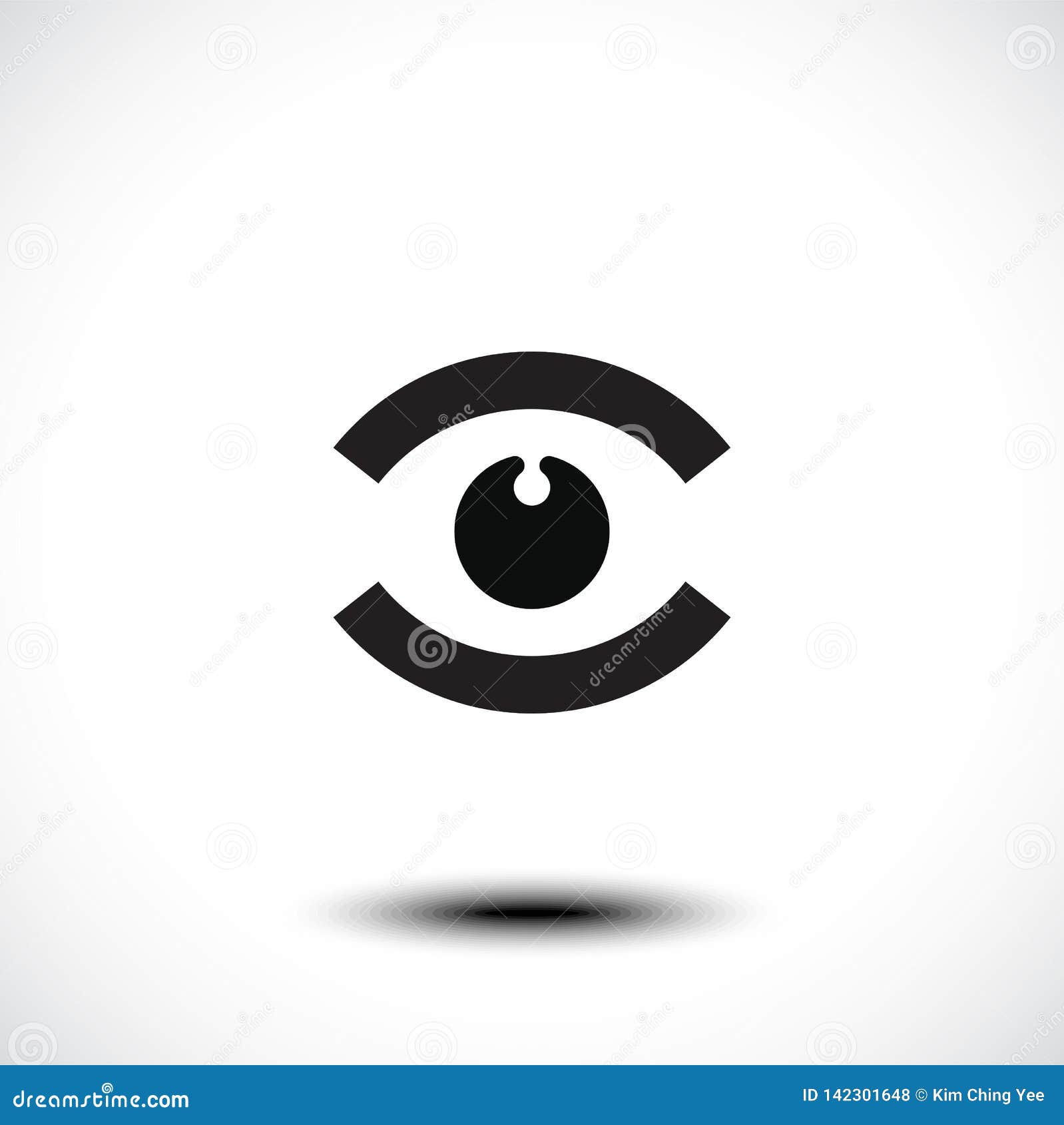 Eye Logo Design Vector Template. Creative Vision Logotype Concept Stock ...
