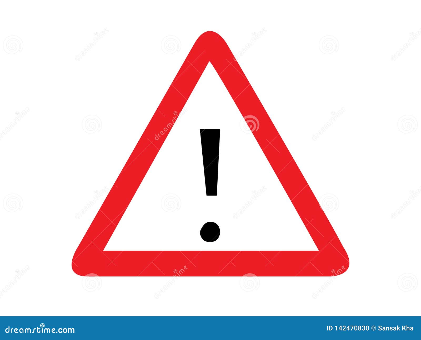Set Of General Warning Symbols Cartoon Vector | CartoonDealer.com ...