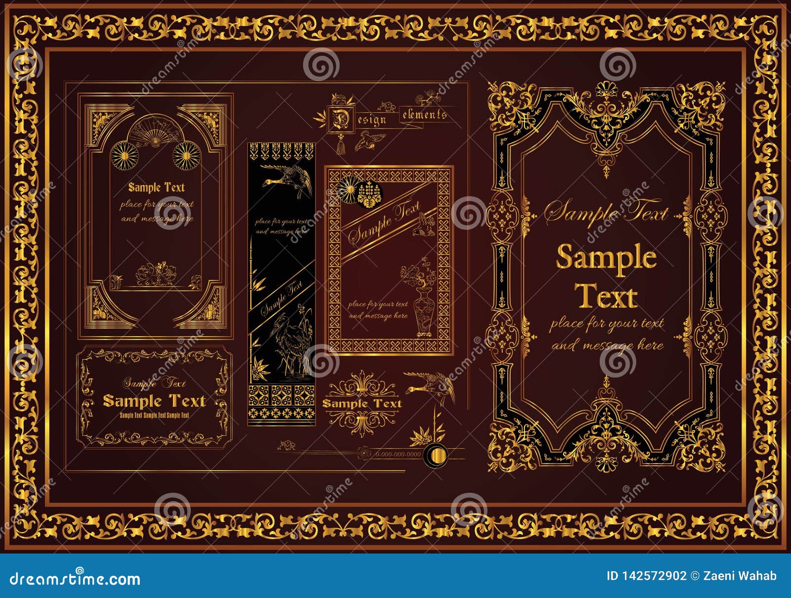 Nice Retro Calligraphy Hand Lettering Font. Vector Alphabet ...