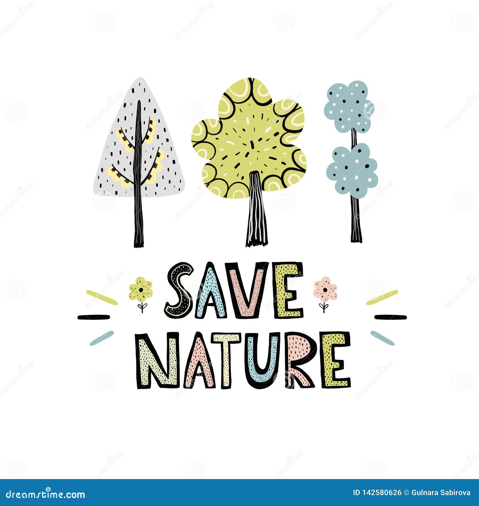 Save Nature Cartoon Posters, Tiger Cub And Monkey | CartoonDealer.com ...