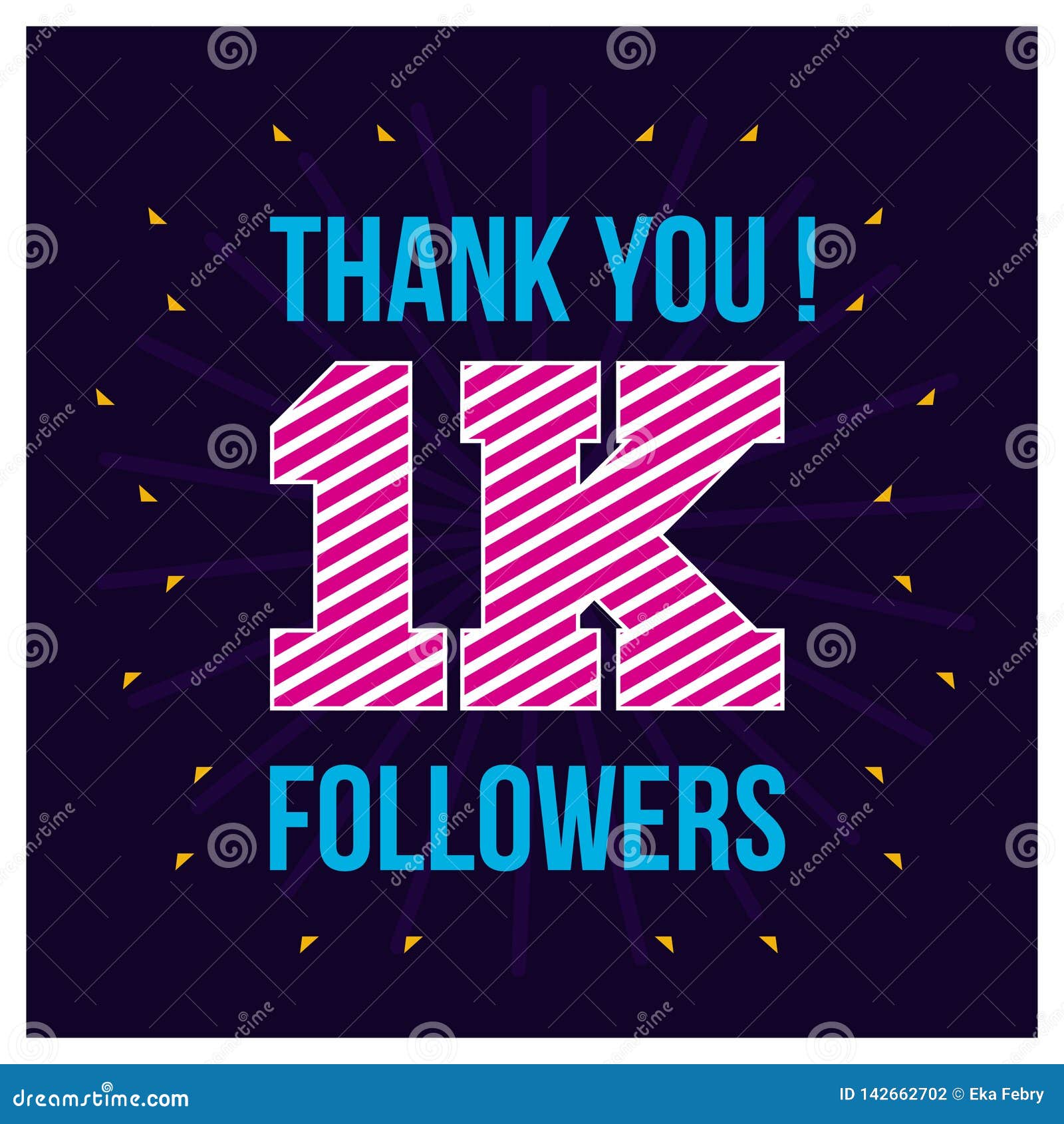 Thanks 1000 1k Emblem. Cartoon Vector | CartoonDealer.com #120397021