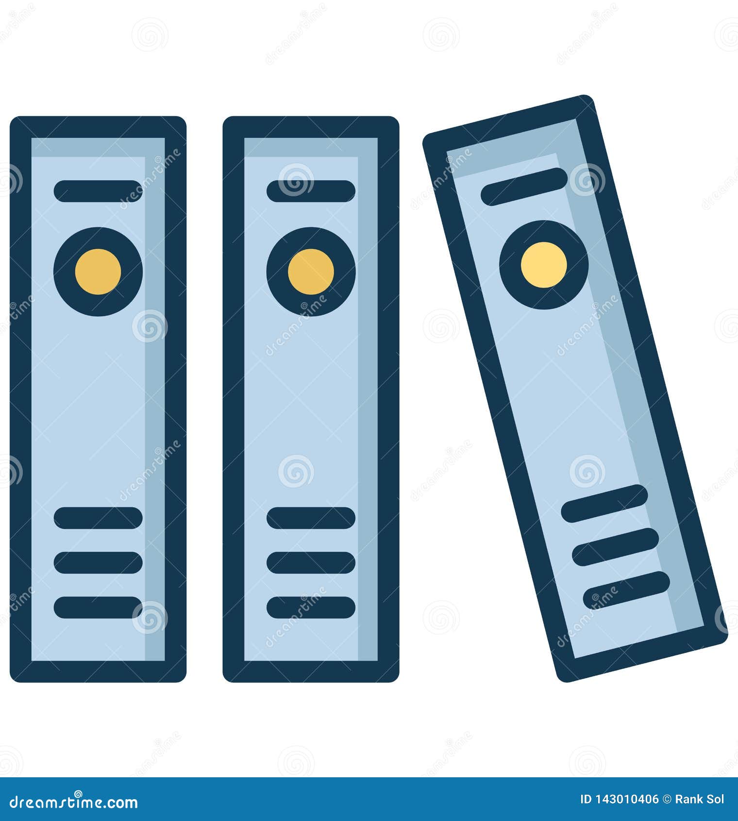 Books Isolated Vector Icon Which Can Easily Modify or Edit Stock Vector ...