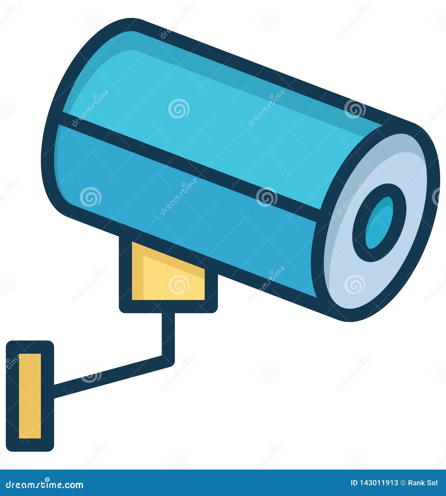 Ccd Camera Isolated Vector Icon Which Can Easily Modify or Edit Stock ...