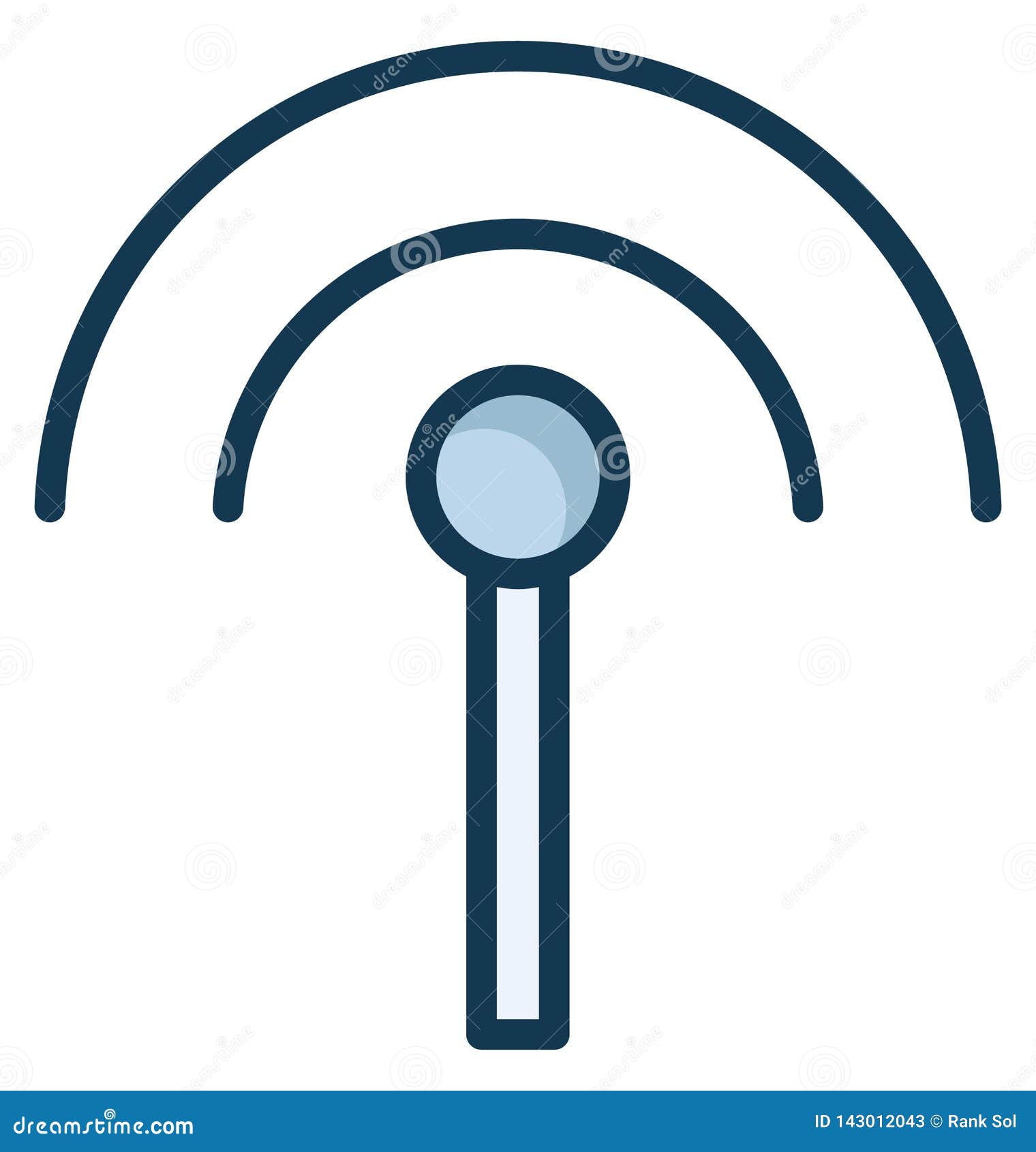 Bad Signals Isolated Vector Icon Which Can Easily Modify or Edit Bad ...